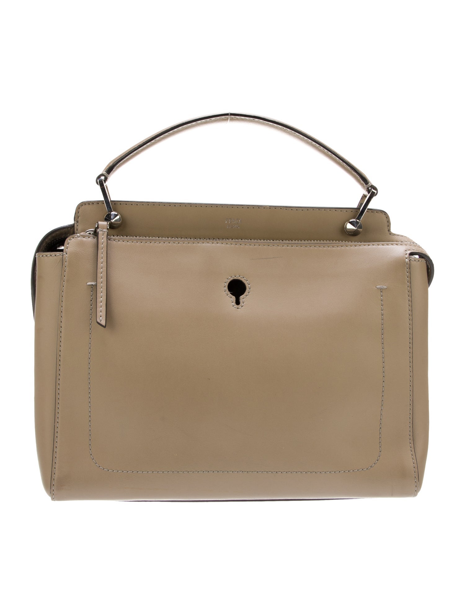 Fendi Medium DotCom Handle Bag - Neutrals Handle Bags, Handbags ...