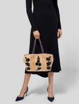 Fendi Raffia Tote - Neutrals Totes, Handbags - FEN336717 | The RealReal
