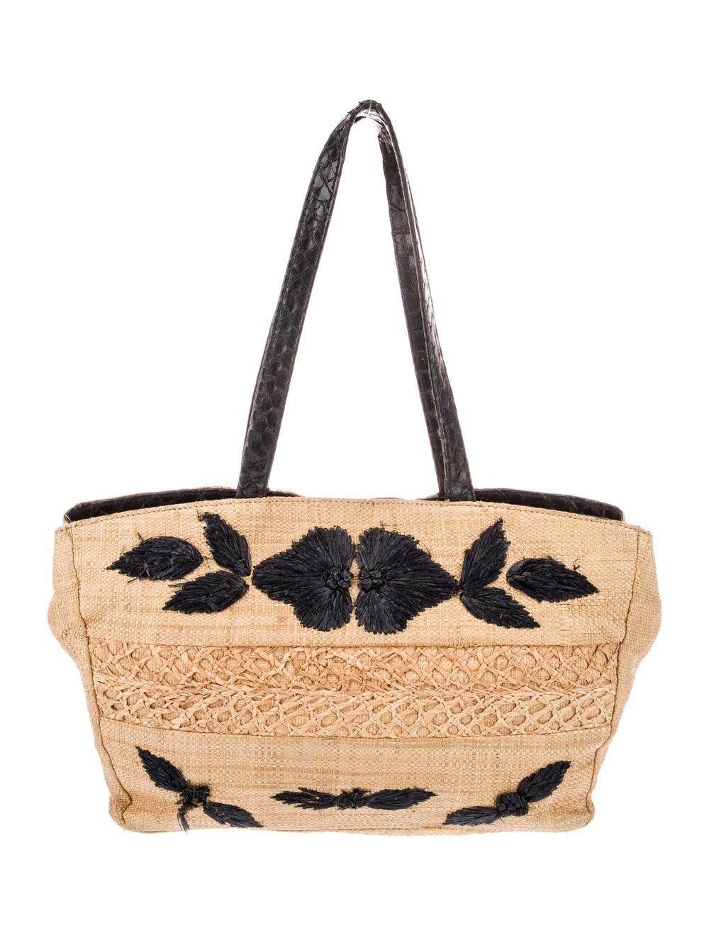 Fendi Raffia Tote - Neutrals Totes, Handbags - FEN336717 | The RealReal