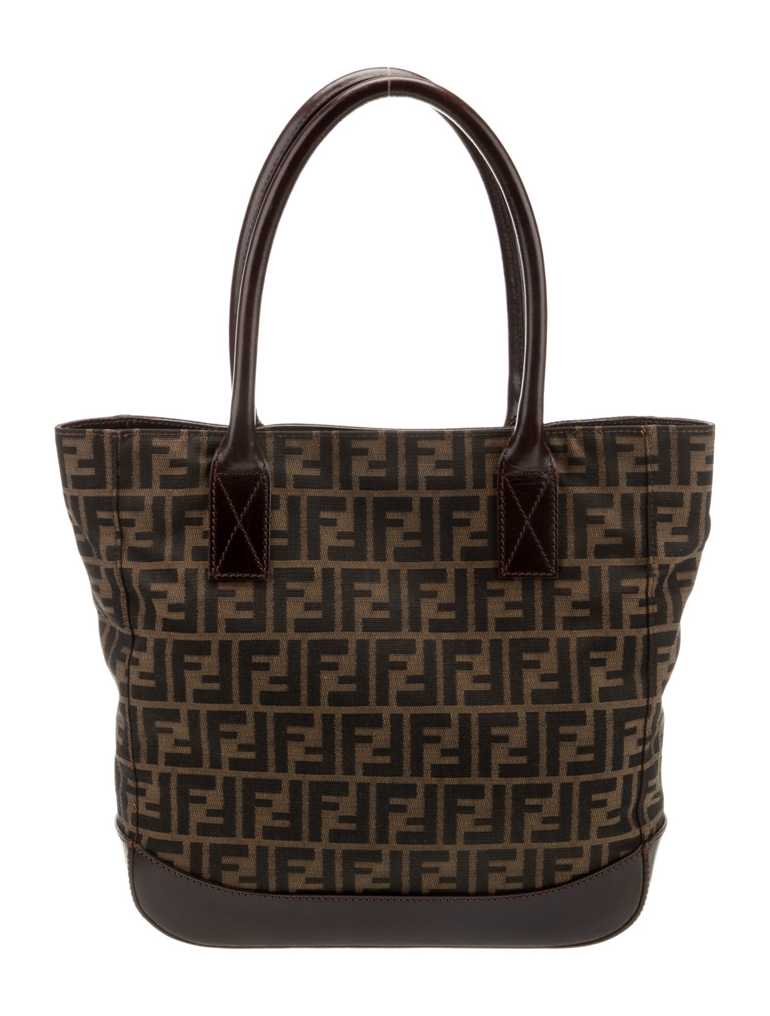 Fendi Zucca FF Tote Vintage - Brown Totes, Handbags - FEN340578 | The ...