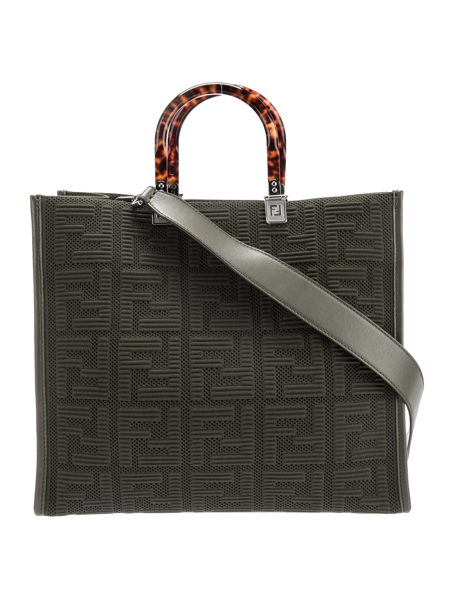 Fendi Zucca FF Tote 2021 - Grey Totes, Handbags - FEN342294 | The RealReal