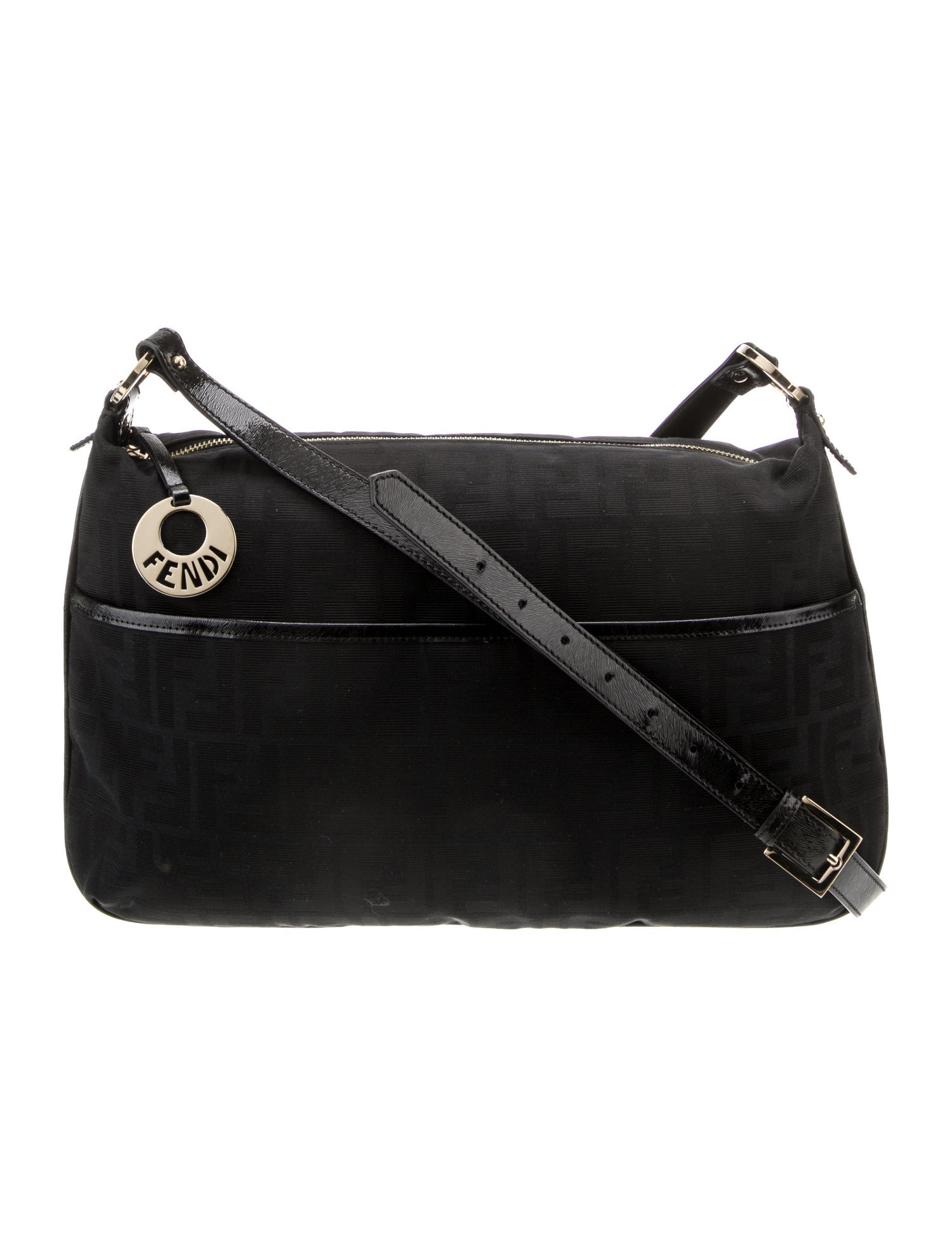 Fendi Zucca FF Crossbody Bag - Black Crossbody Bags, Handbags ...