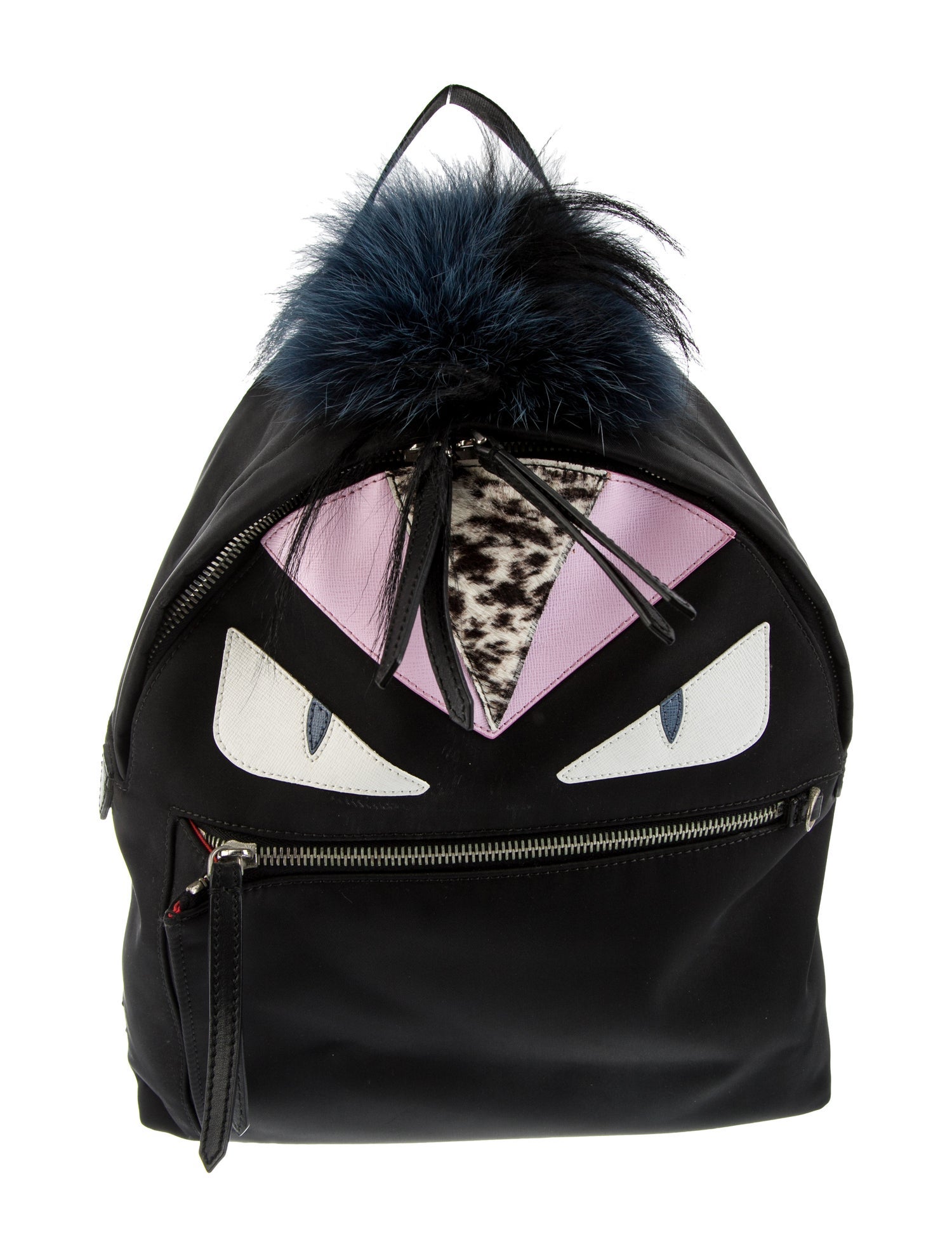 Fendi Monsters Backpack - Black Backpacks, Handbags - FEN347213 | The ...