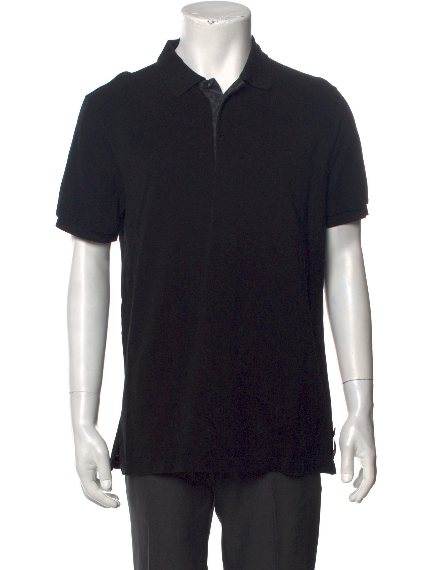 Fendi 2022 Collar Polo Shirt - Black Polos, Clothing - FEN349378 | The ...