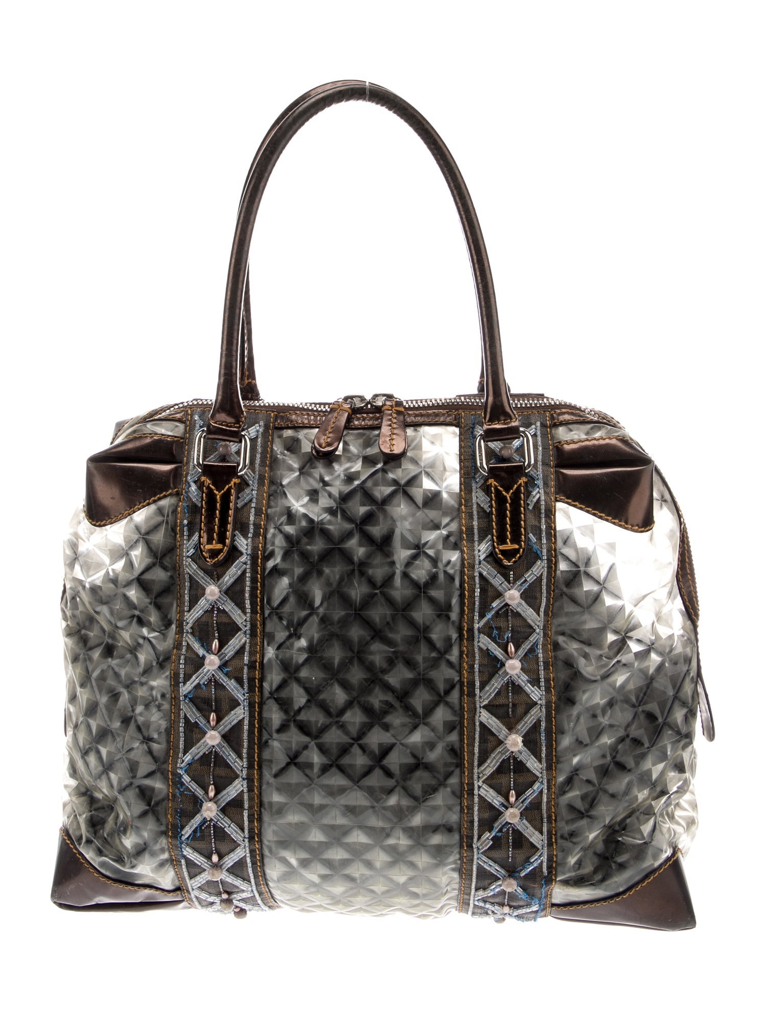 Fendi PVC Bucket Bag - Clear Totes, Handbags - FEN350002 | The RealReal