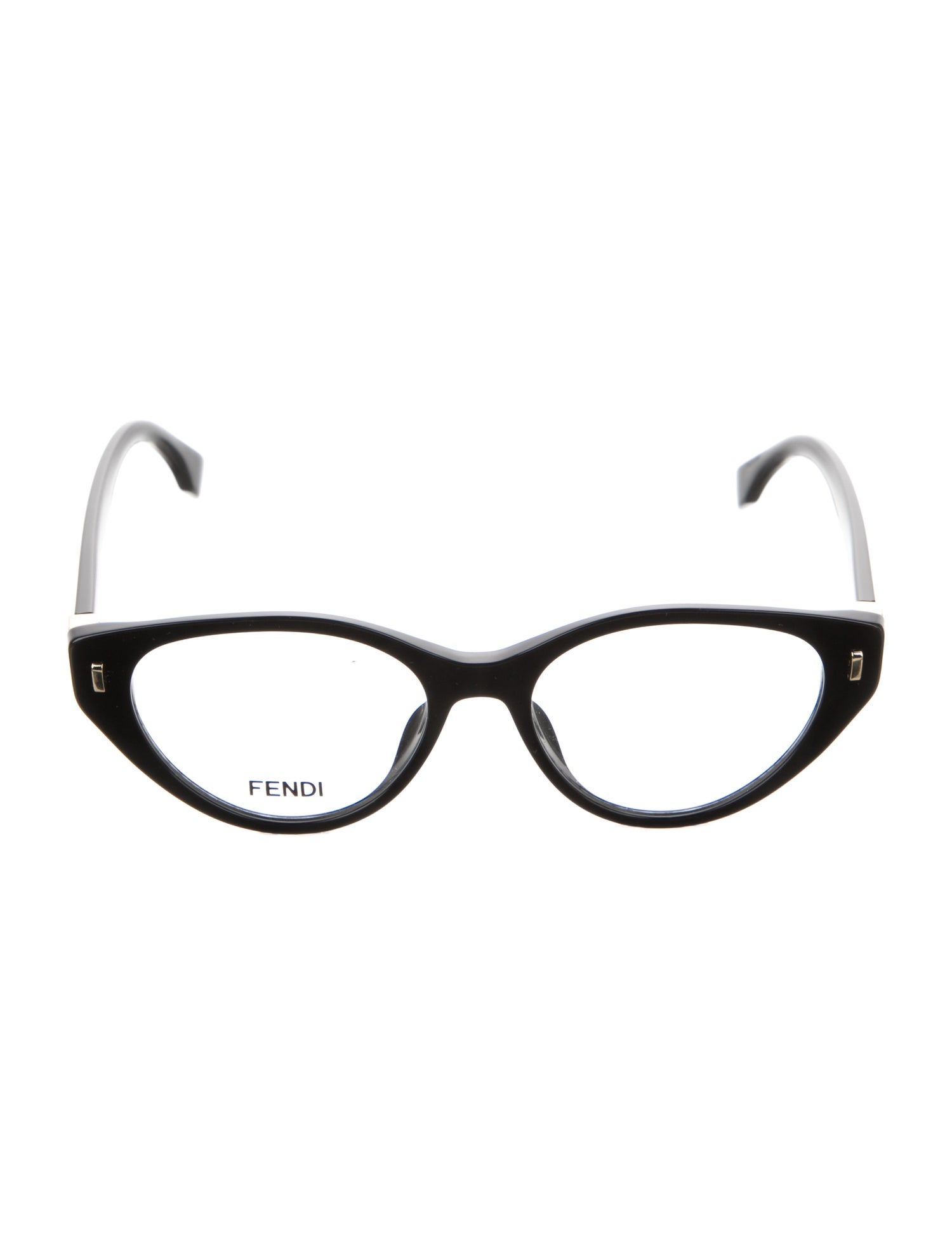 Fendi Cat-Eye Eyeglasses w/ Tags - Black Eyeglasses, Accessories ...