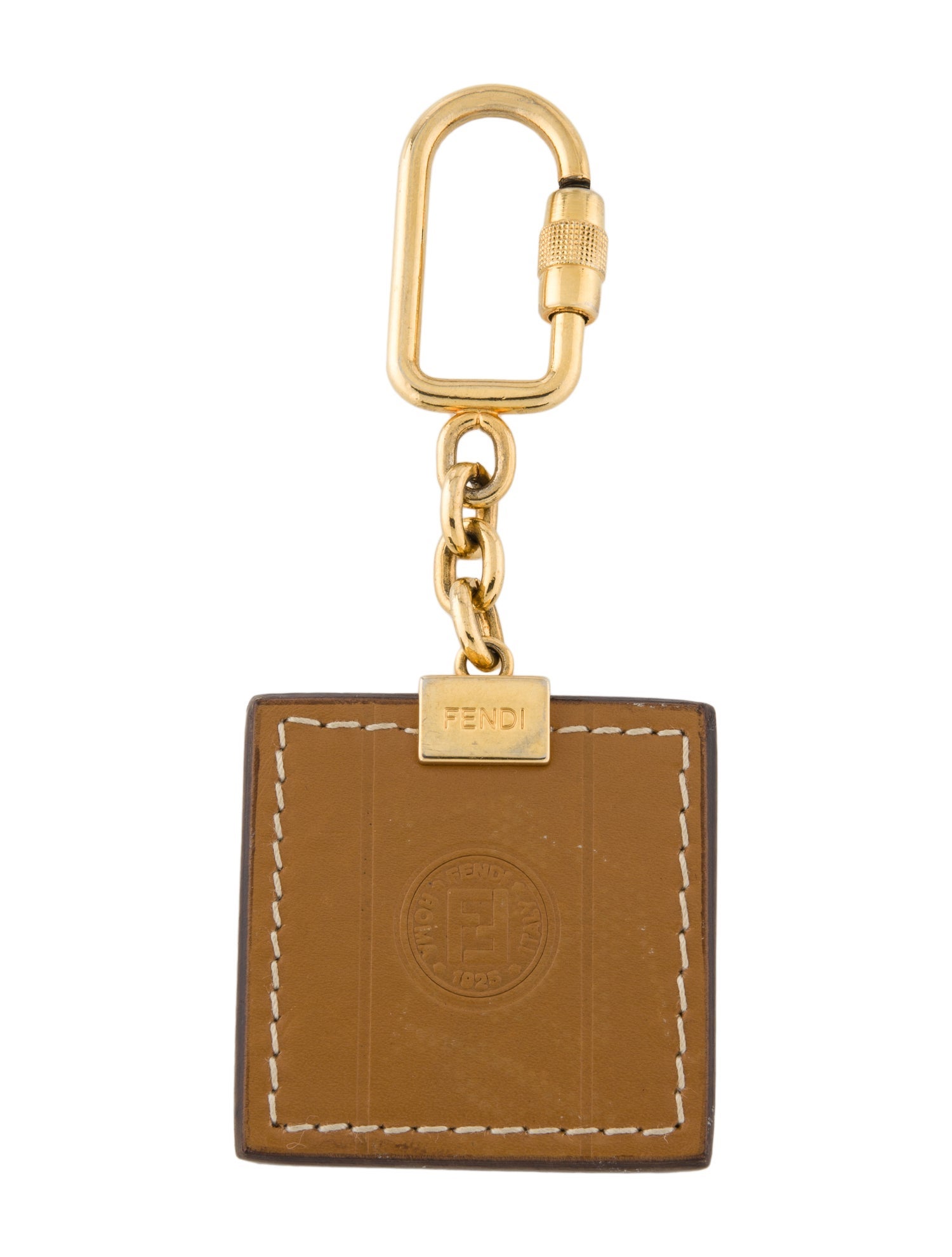 Fendi Leather Keychain - Neutrals Keychains, Accessories - FEN352648 ...