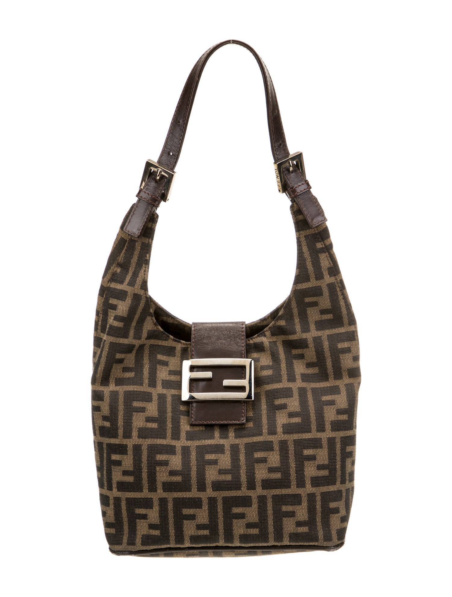 Fendi Canvas Hobo Vintage - Brown Hobos, Handbags - FEN355052 | The ...