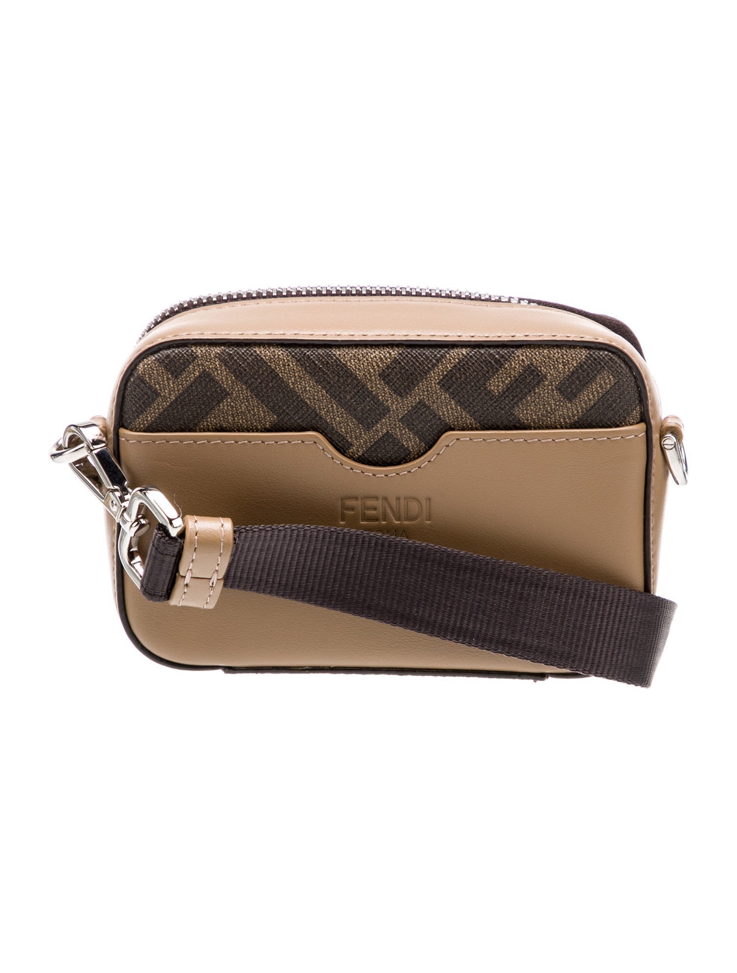 Fendi Zucca FF Crossbody Bag 2022 - Brown Crossbody Bags, Handbags ...