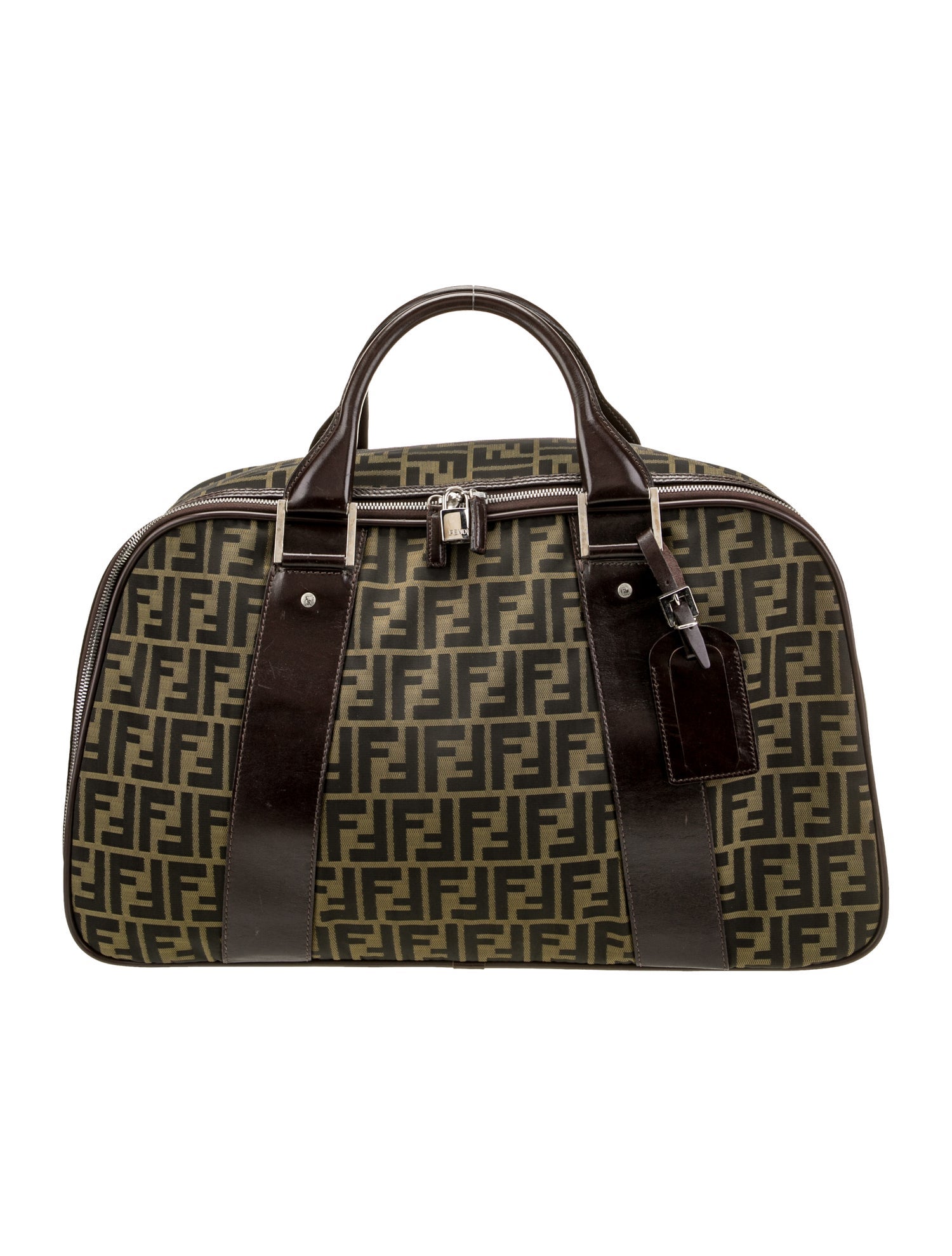 Fendi Zucca FF Weekender Bag - Brown Weekenders, Bags - FEN356997 | The ...