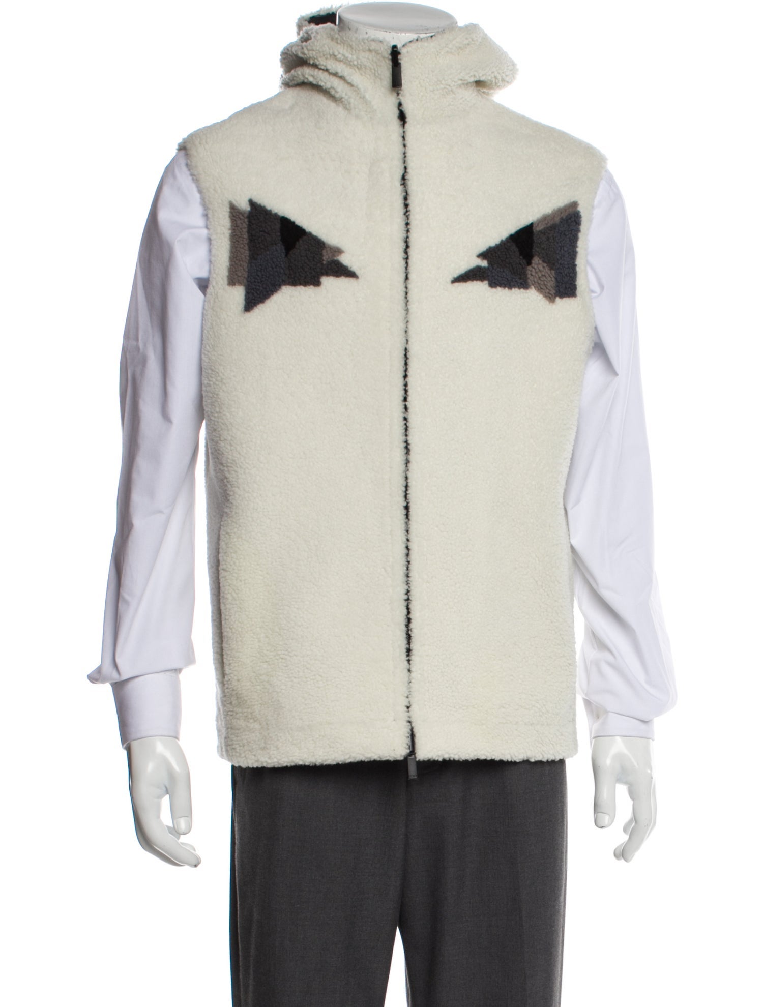 Fendi Reversible Monsters Motif Vest - Black Outerwear, Clothing ...