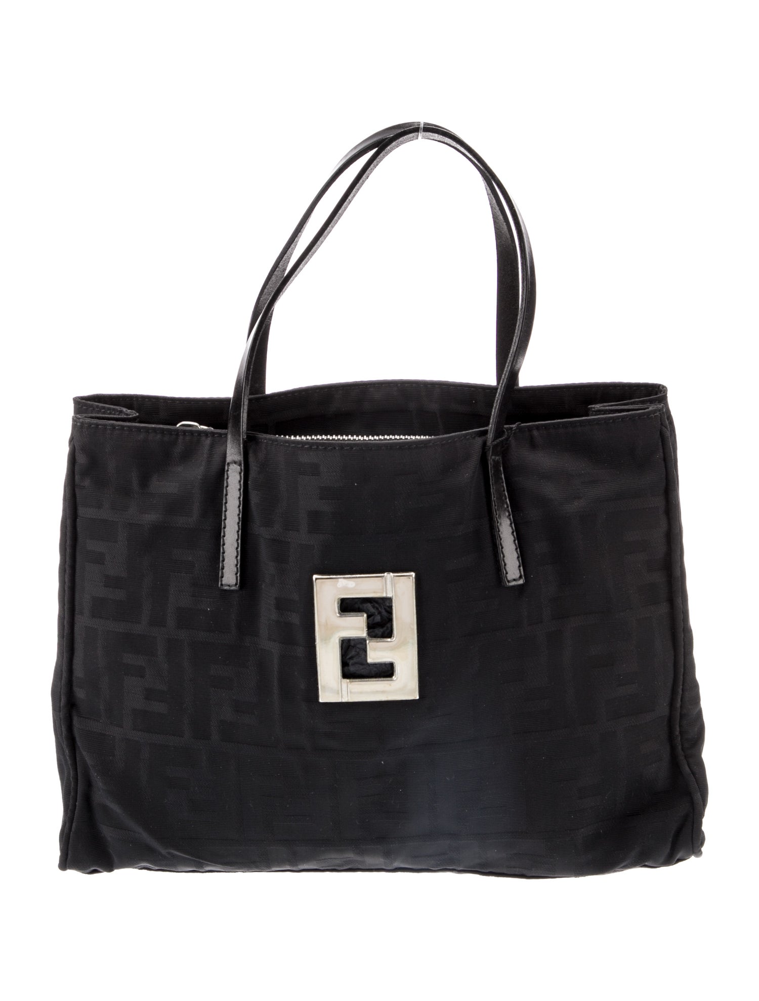 Fendi Zucca FF Tote Vintage - Black Totes, Handbags - FEN358080 | The ...