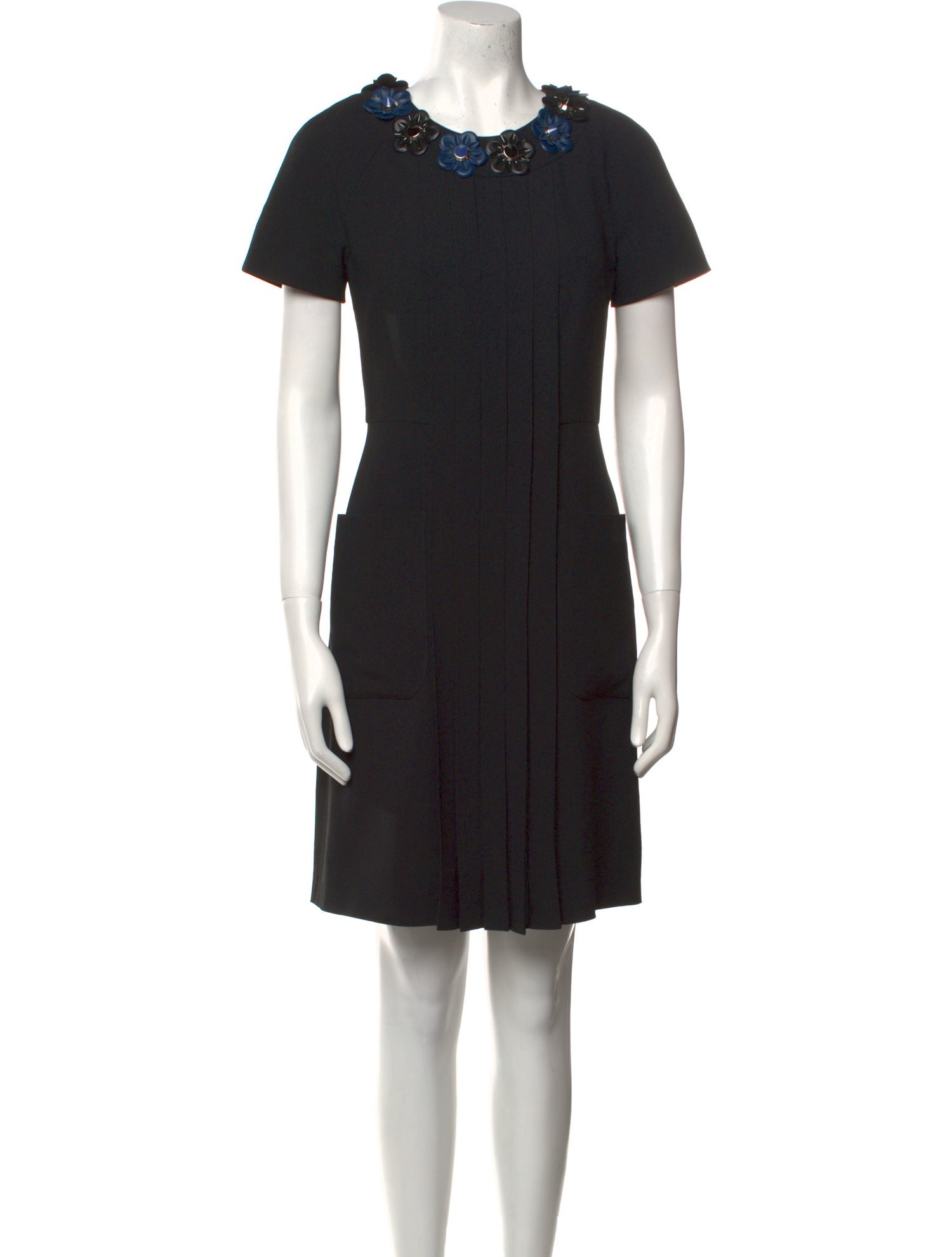 Fendi Silk Knee-Length Dress - Black Dresses, Clothing - FEN359691 ...