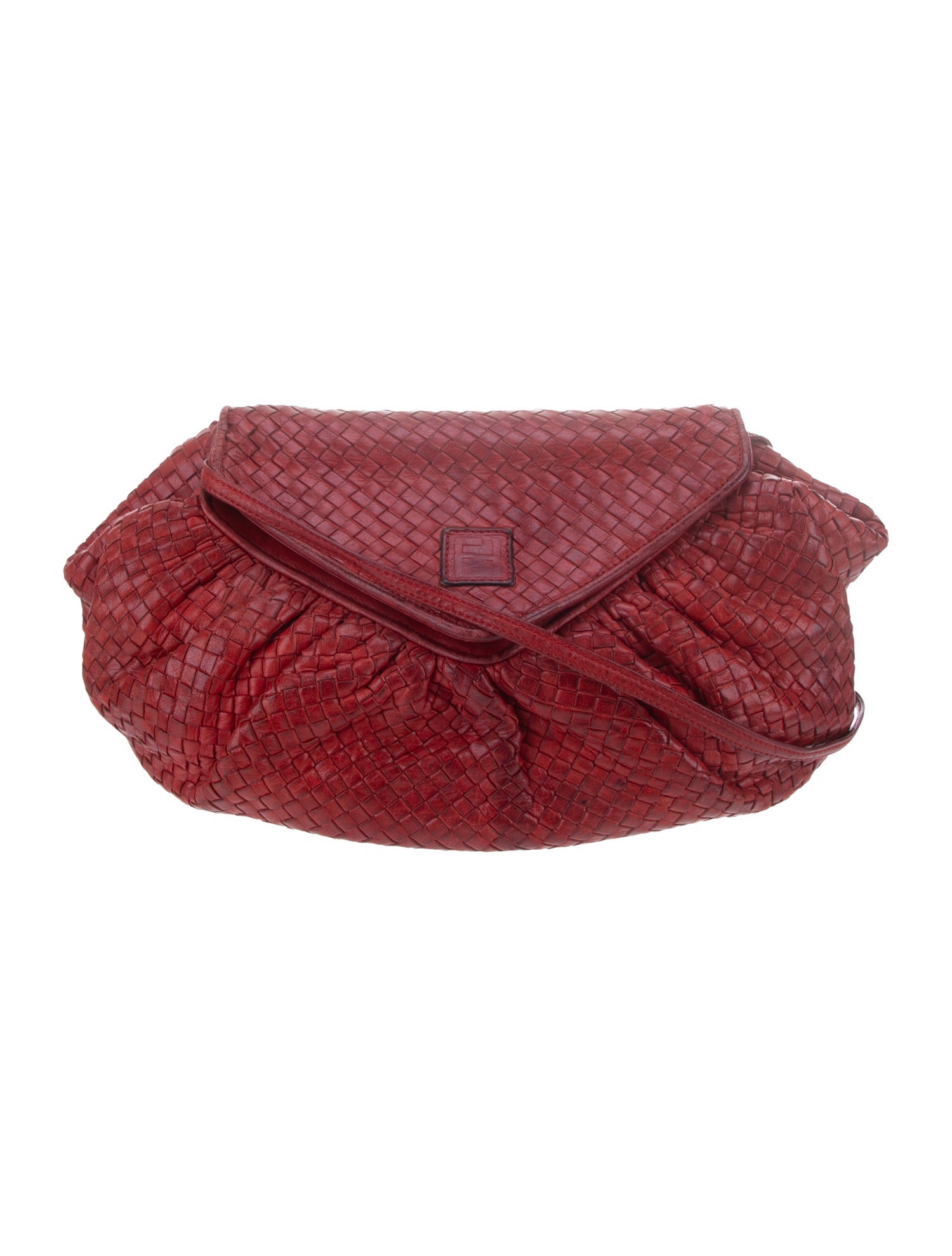 Fendi Leather Evening Bag Vintage - Red Crossbody Bags, Handbags ...