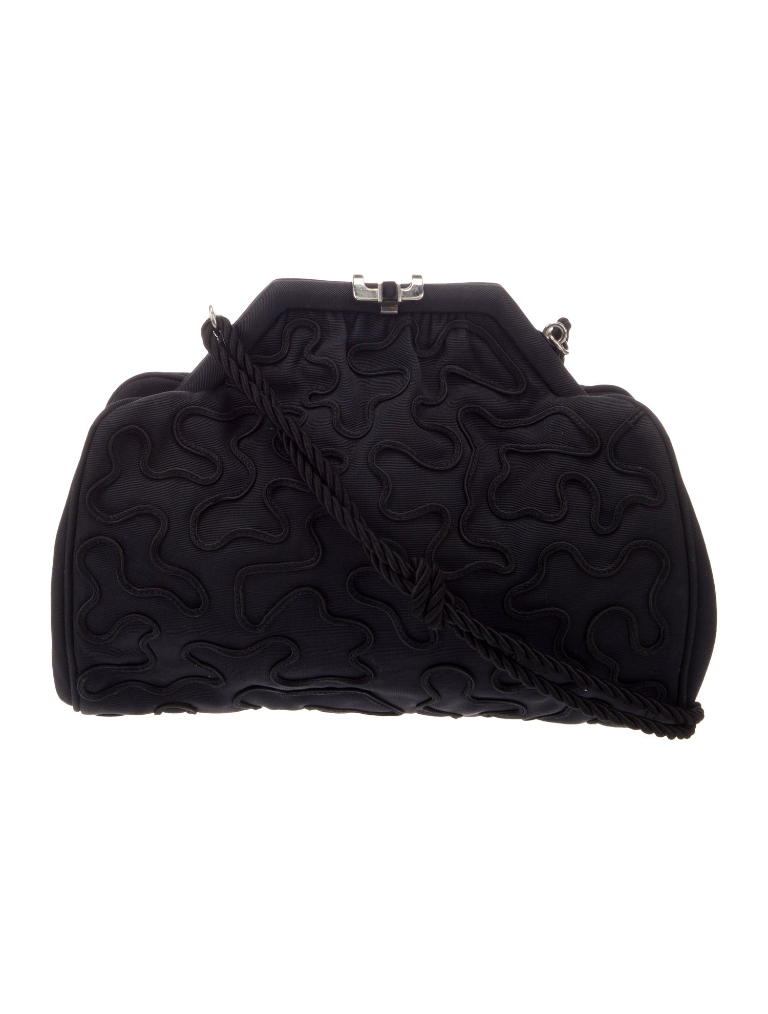 Fendi Canvas Evening Bag Vintage - Black Crossbody Bags, Handbags ...