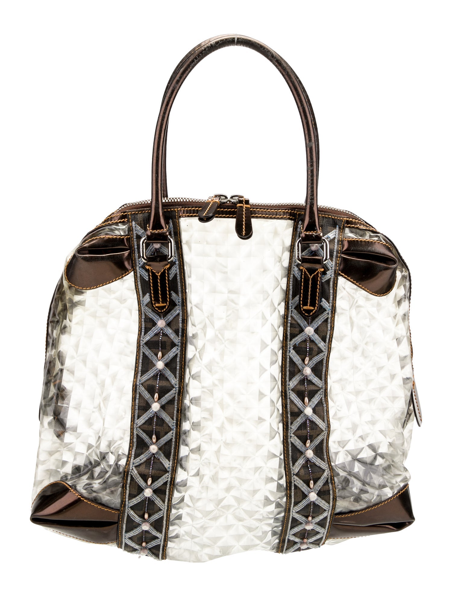 Fendi PVC Bucket Bag Vintage - Clear Totes, Handbags - FEN364671 | The ...