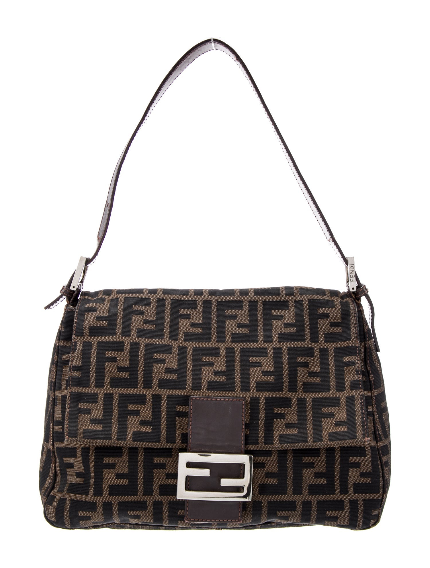 Fendi Zucca FF Mama - Brown Shoulder Bags, Handbags - FEN364937 | The ...