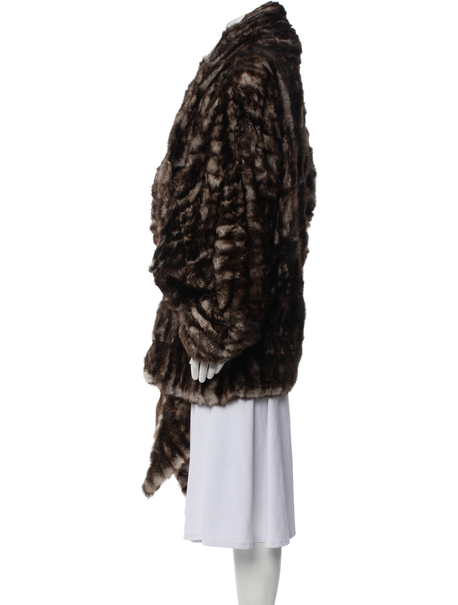 Fendi Sable Animal Print Fur Coat - Neutrals Coats, Clothing ...