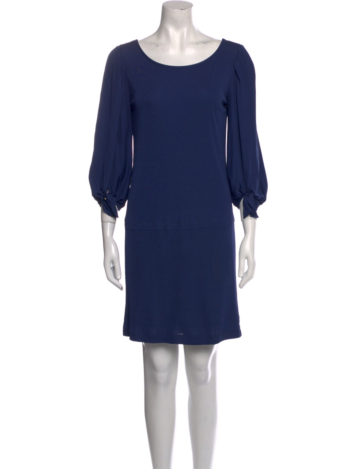Fendi Wool Mini Dress - Blue Dresses, Clothing - FEN367130 | The RealReal