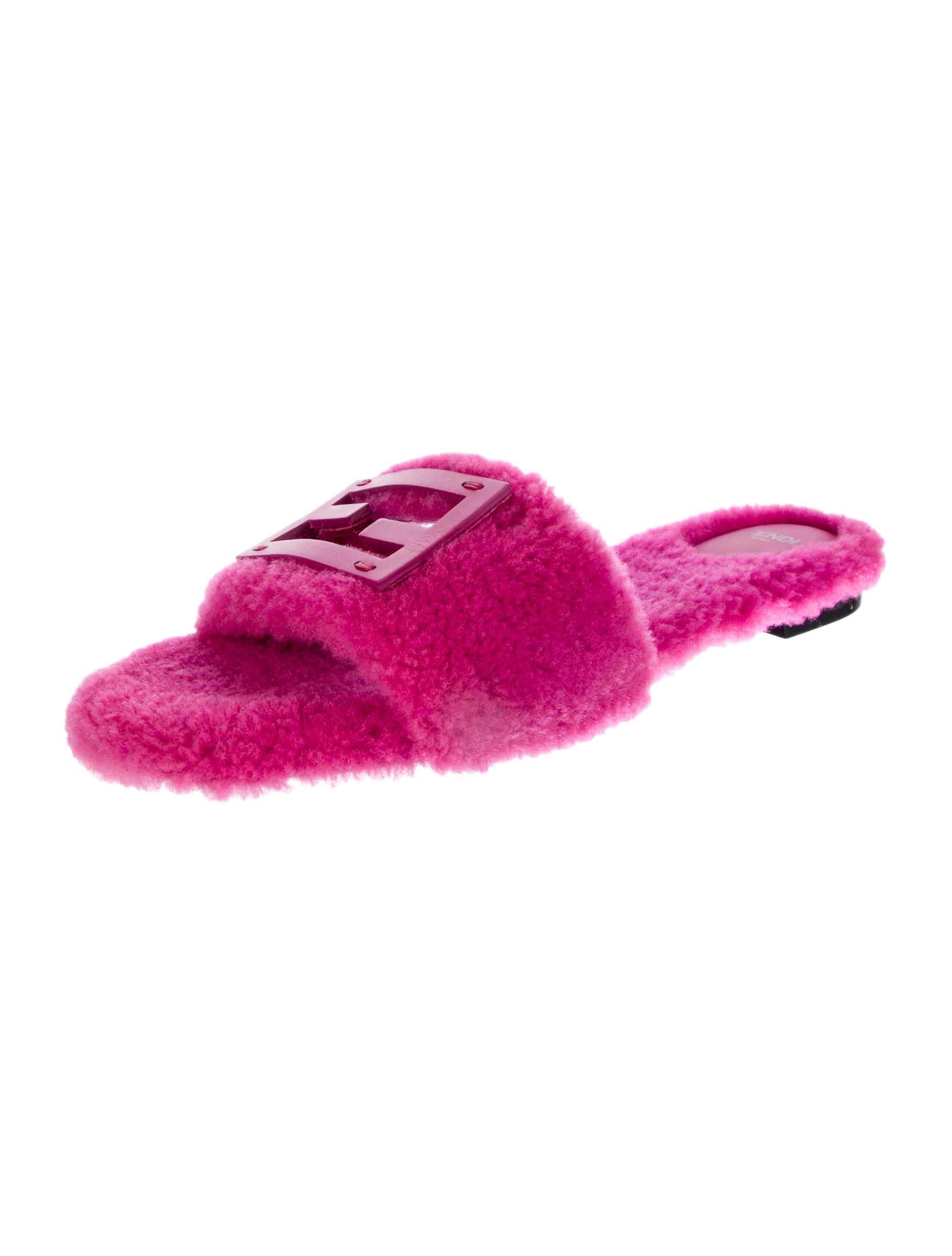 Jil Sander Leather Slides - Pink Sandals, Shoes - JIL122177 | The RealReal