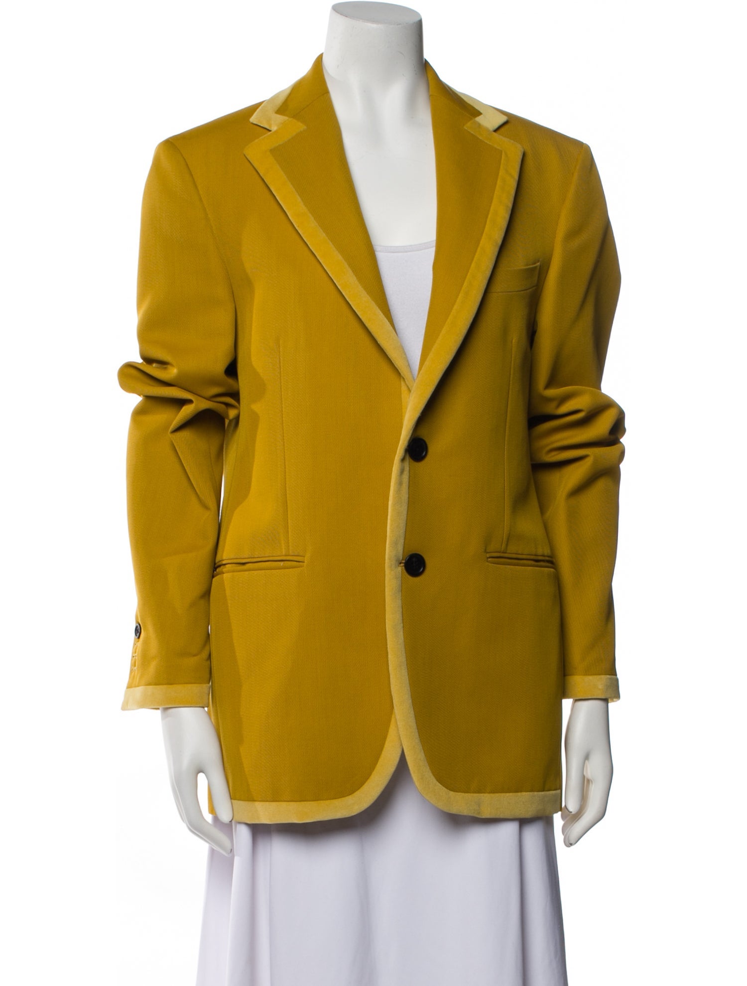 Fendi Blazer - Yellow Jackets, Clothing - FEN368921 | The RealReal