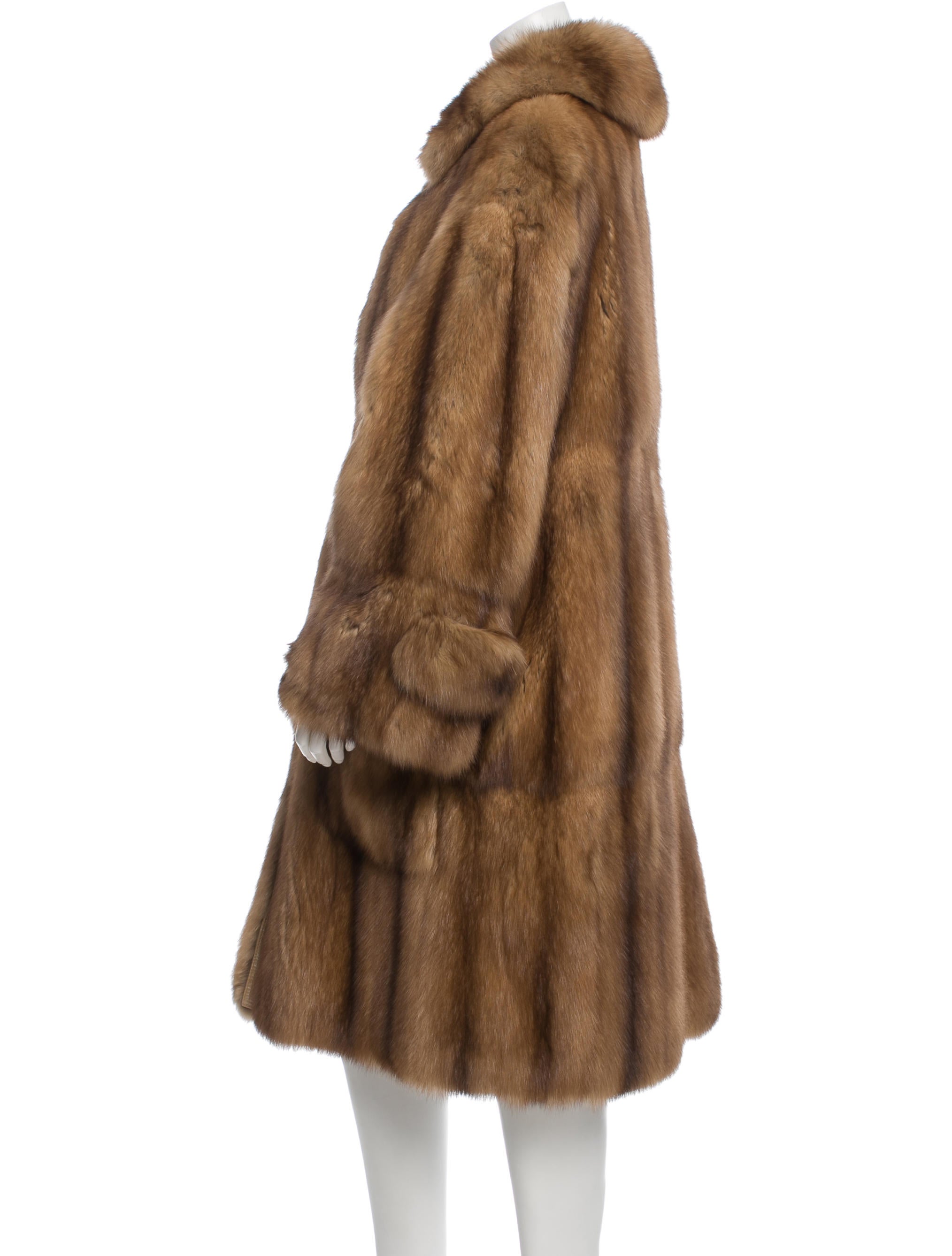 Fendi Reversible Sable Coat - Clothing - FEN36998 | The RealReal