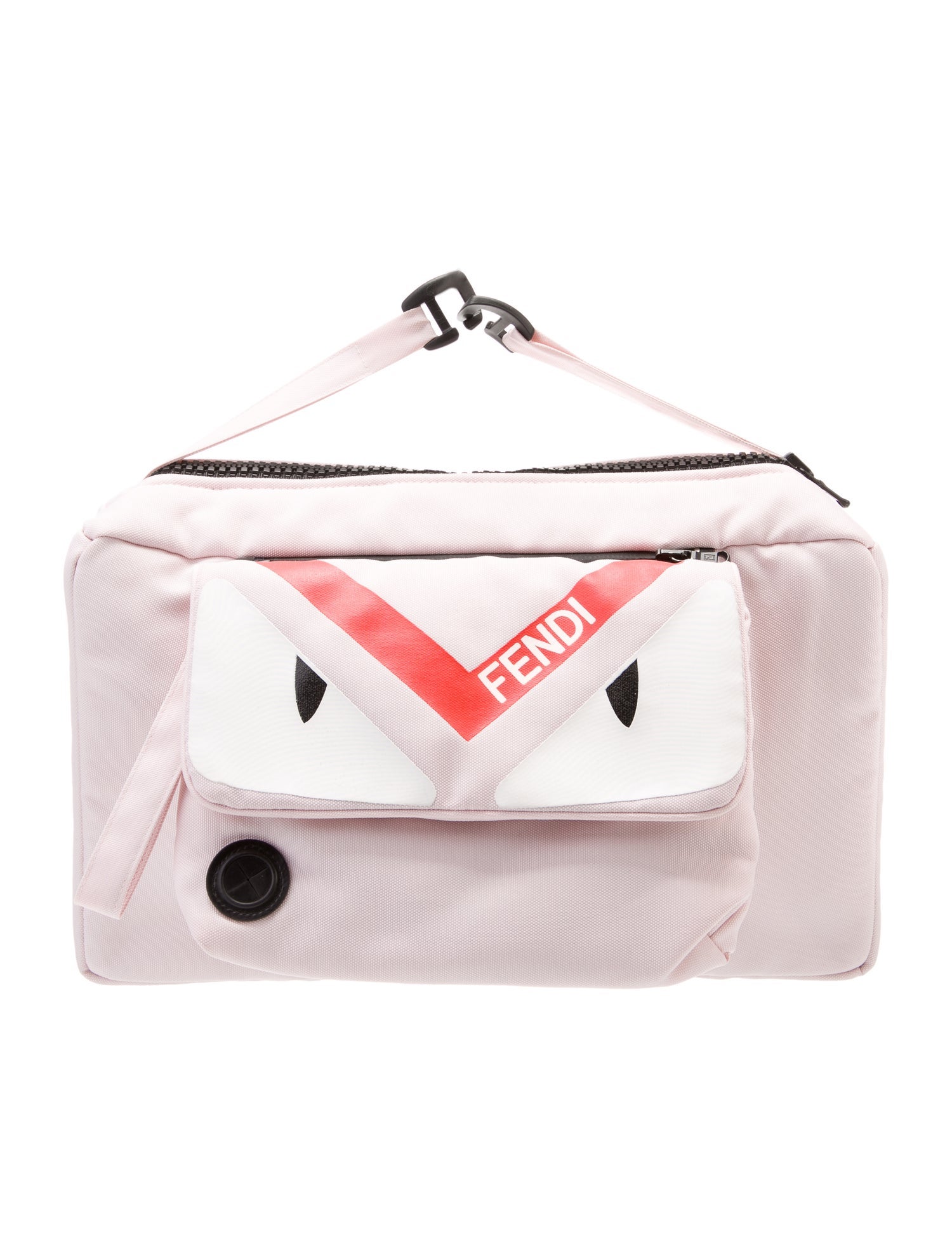 Fendi Canvas Diaper Bag - Pink - FEN370682 | The RealReal