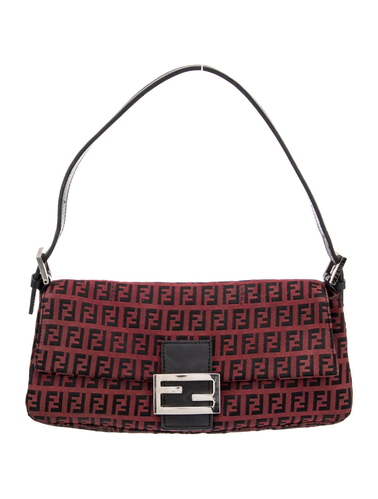 Fendi Zucchino FF Baguette Vintage - Neutrals Handle Bags, Handbags - FEN356446 | The RealReal