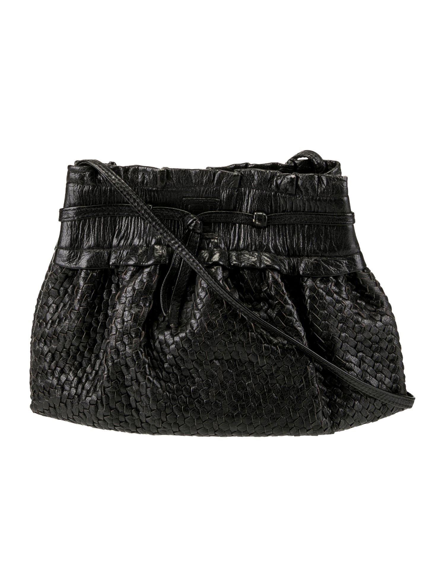 Fendi Leather Evening Bag Vintage - Black Crossbody Bags, Handbags ...