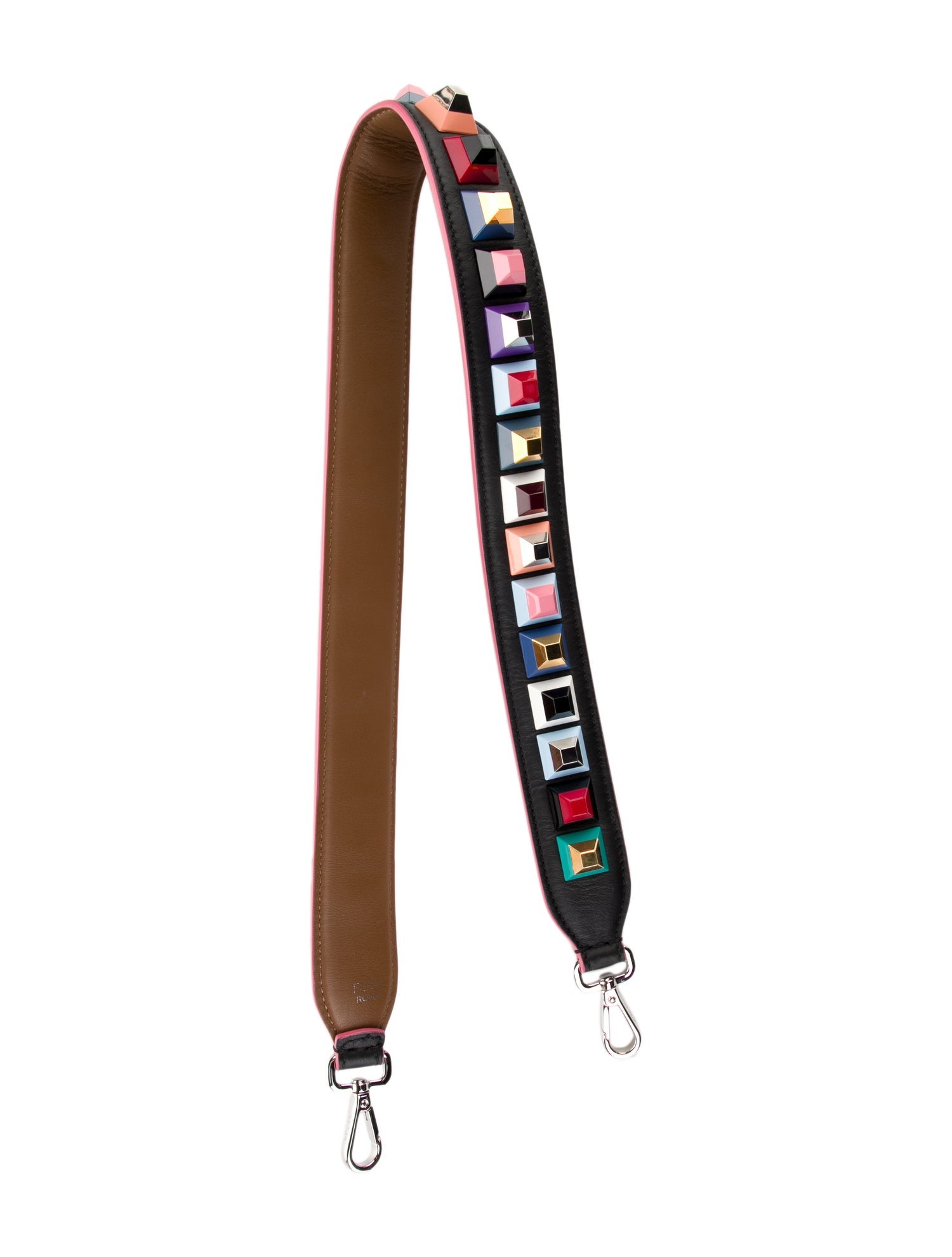 Fendi Studded Bag Strap w/ Tags - Black Bag Accessories, Accessories ...