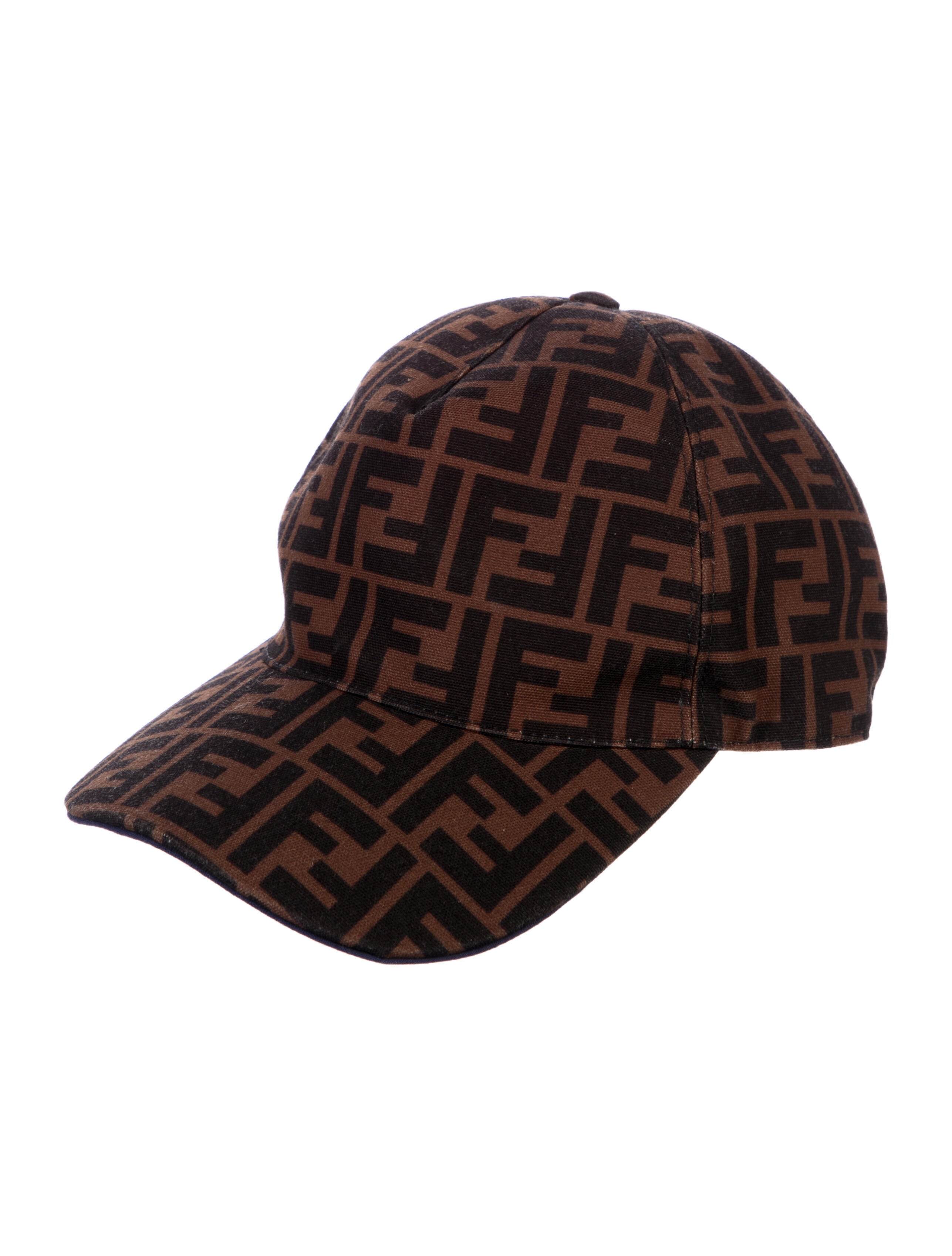Fendi FF Zucca Cap - Brown Hats, Accessories - FEN378460 | The RealReal