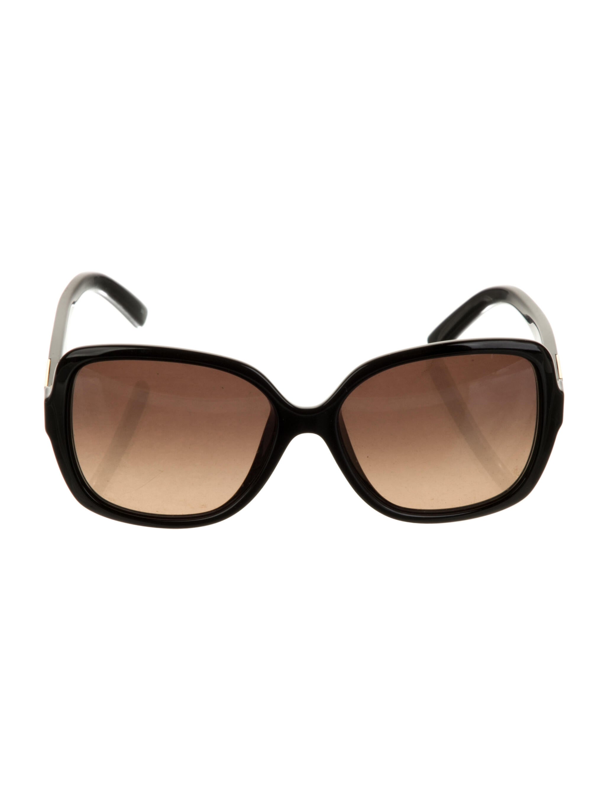 Fendi Square Gradient Sunglasses - Black Sunglasses, Accessories ...