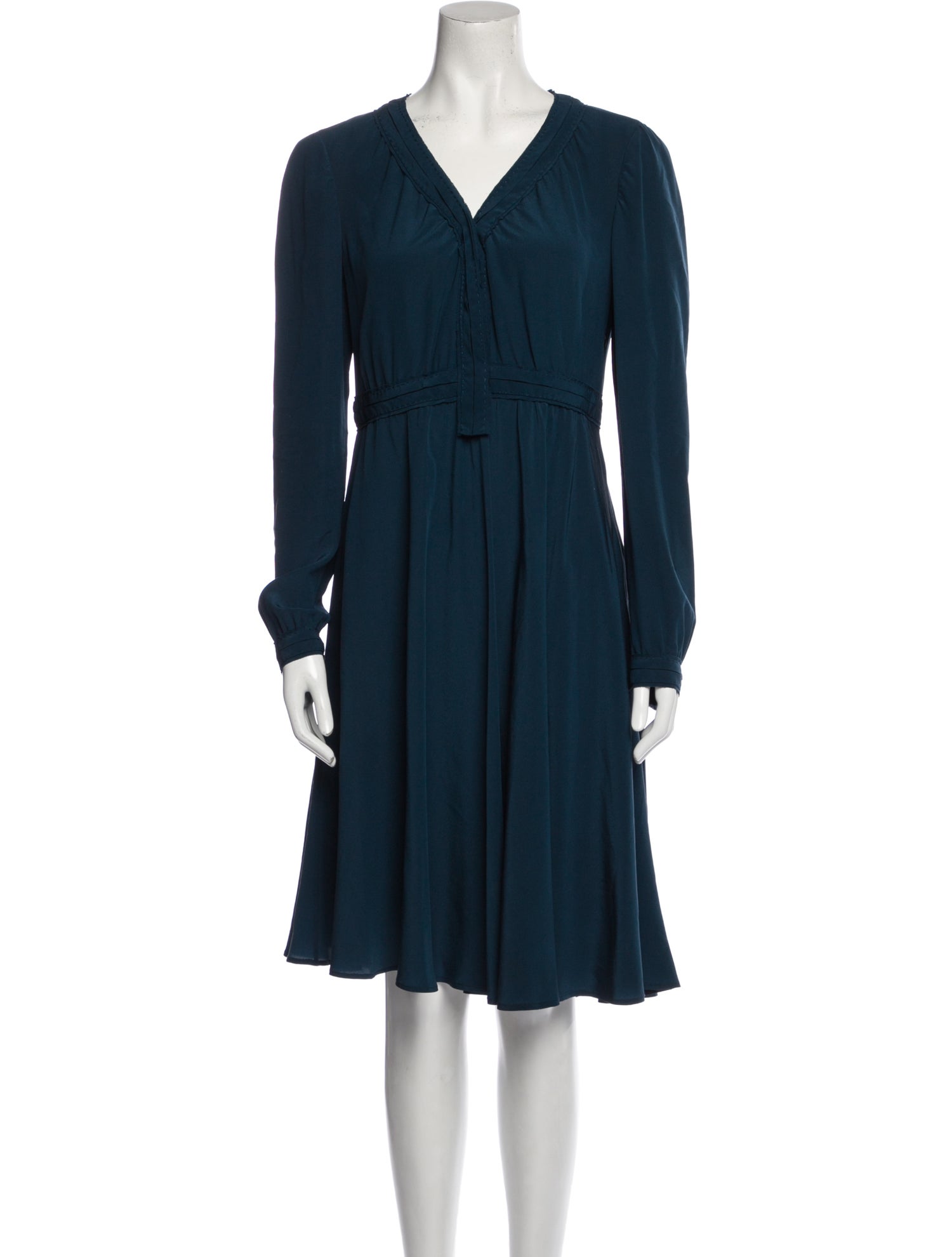 Fendi Silk Dress - Blue Dresses, Clothing - FEN384041 | The RealReal