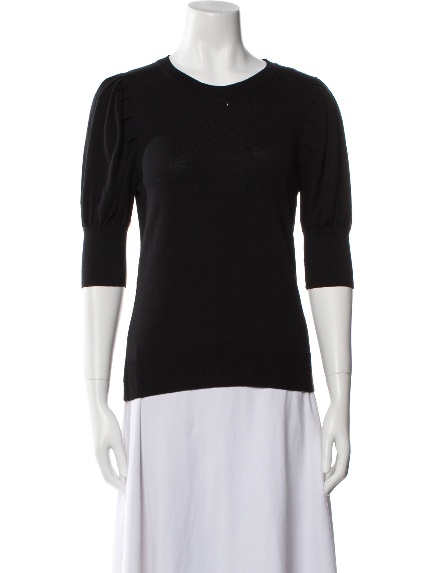Fendi Crew Neck Sweater - Black Knitwear, Clothing - FEN387696 | The ...