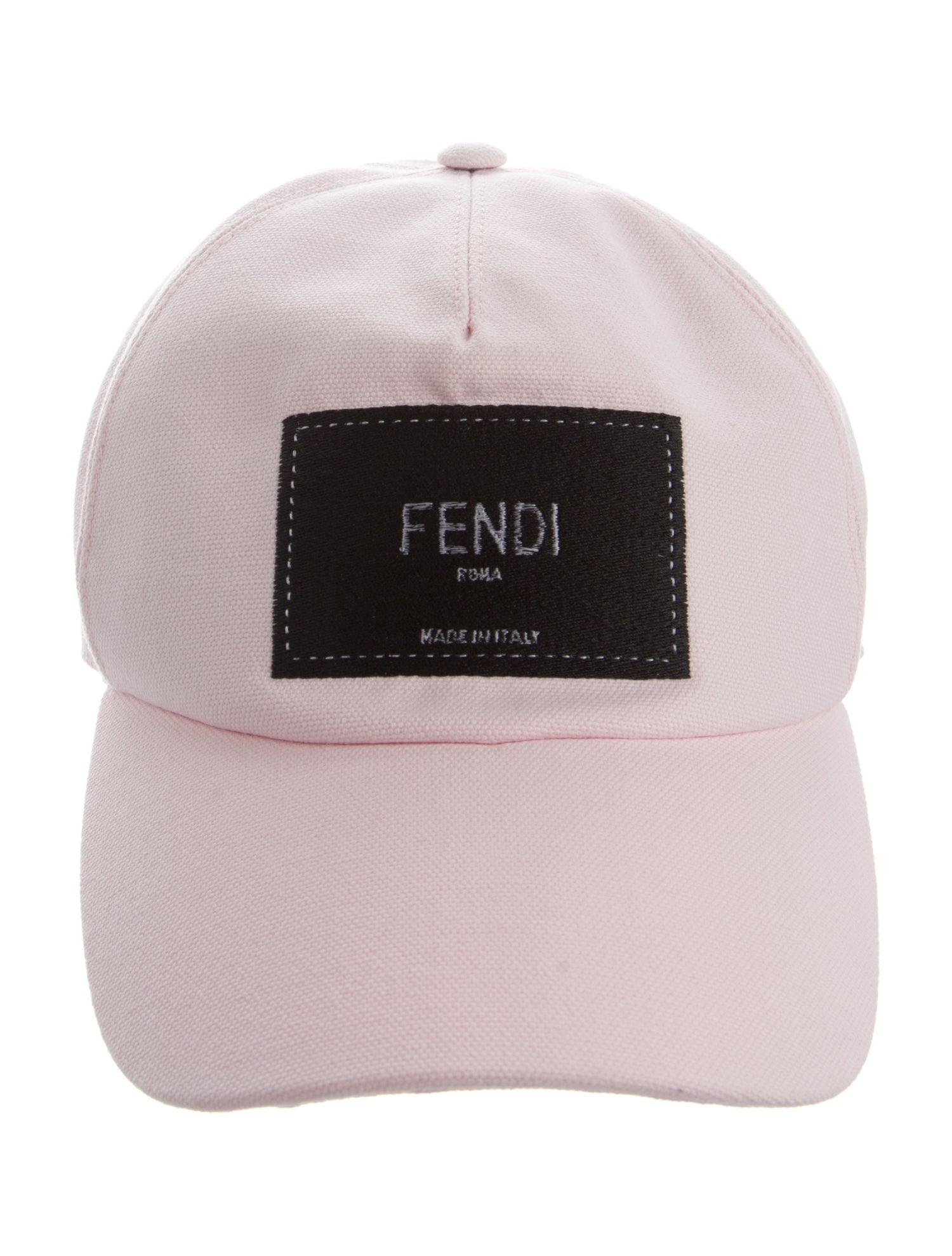 Fendi Logo Baseball Cap w/ Tags - Pink Hats, Accessories - FEN391536 ...