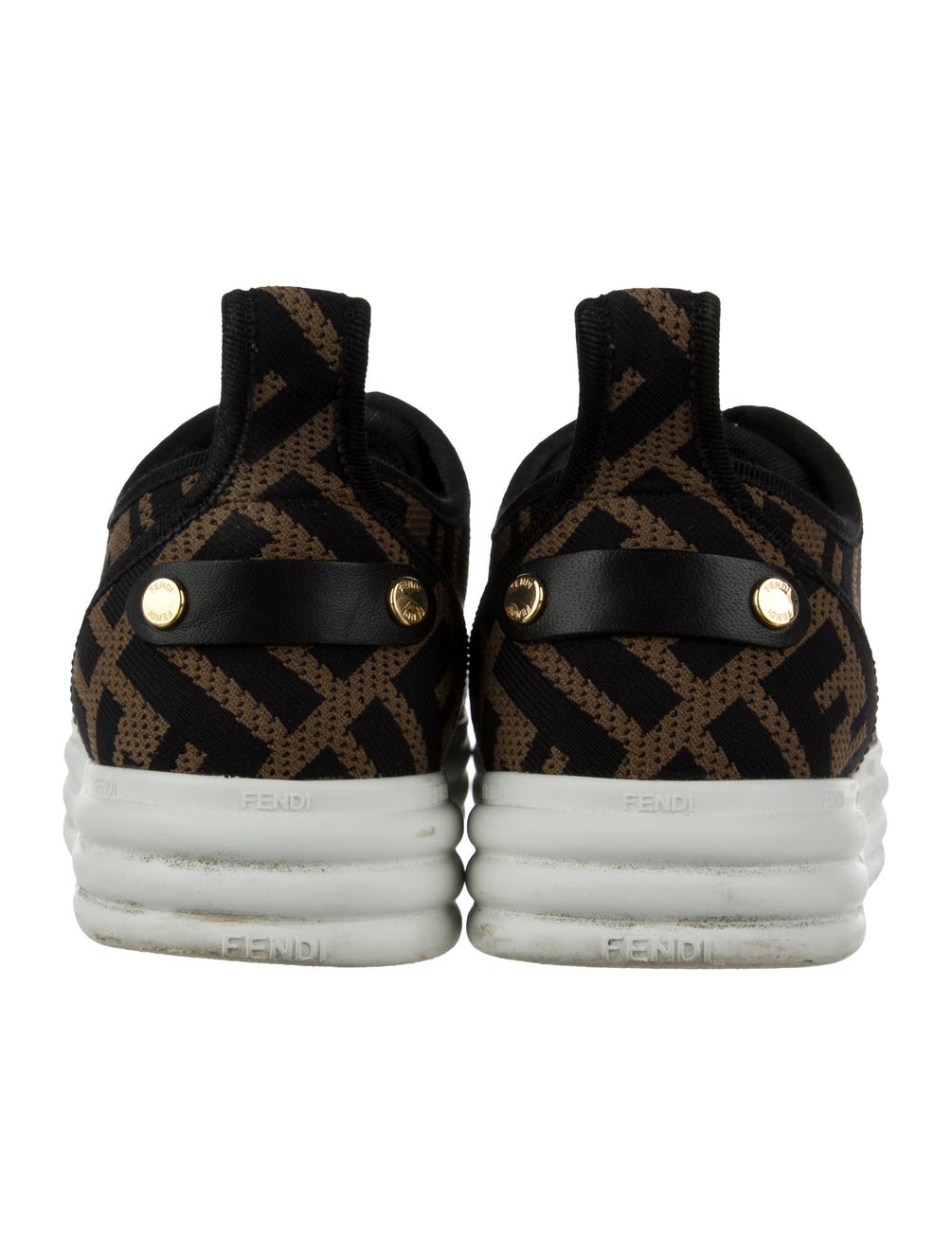 Fendi Printed Sneakers - Black Sneakers, Shoes - FEN413474 | The RealReal