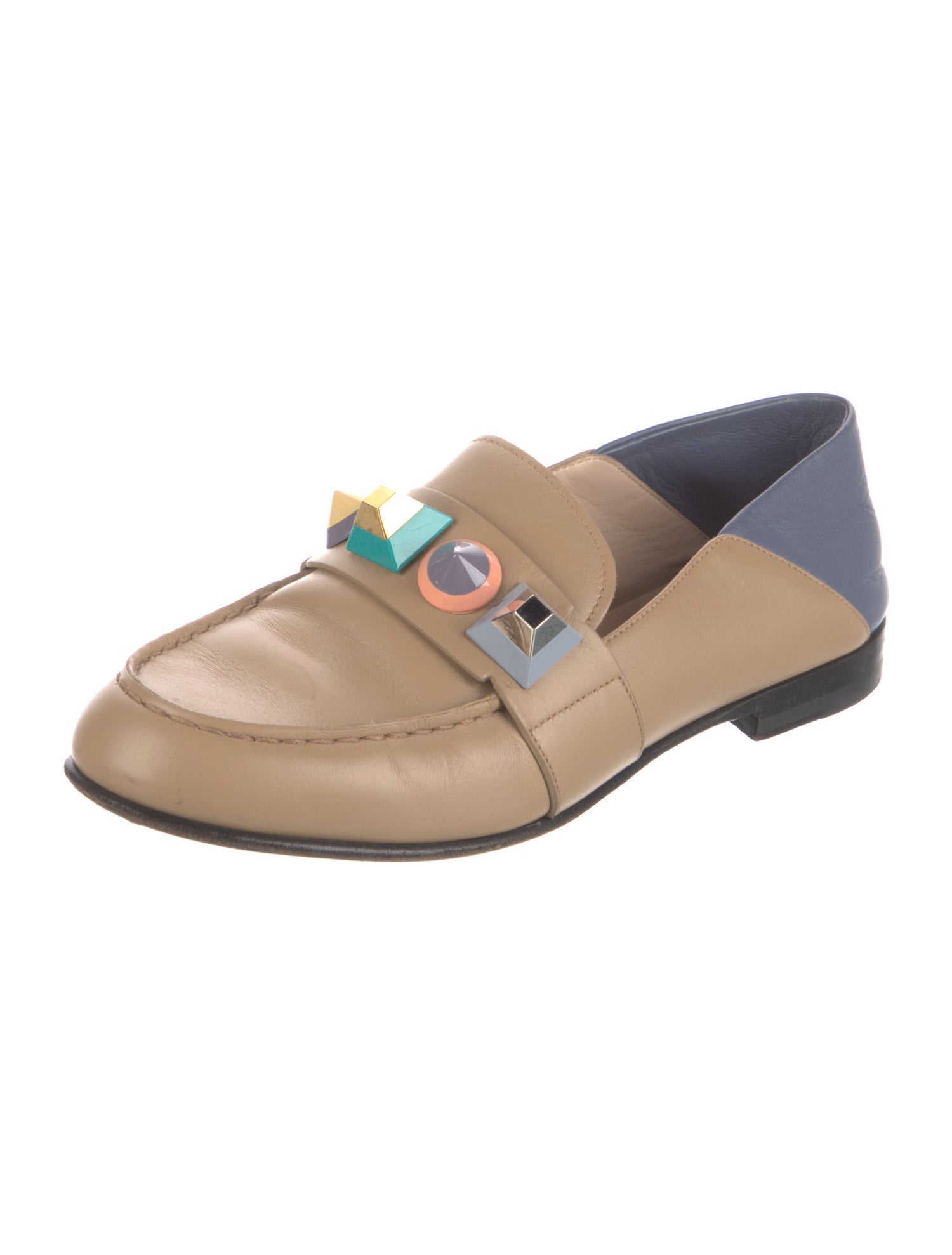 Vince Leather Loafers - Neutrals Flats, Shoes - WVN385516 | The RealReal