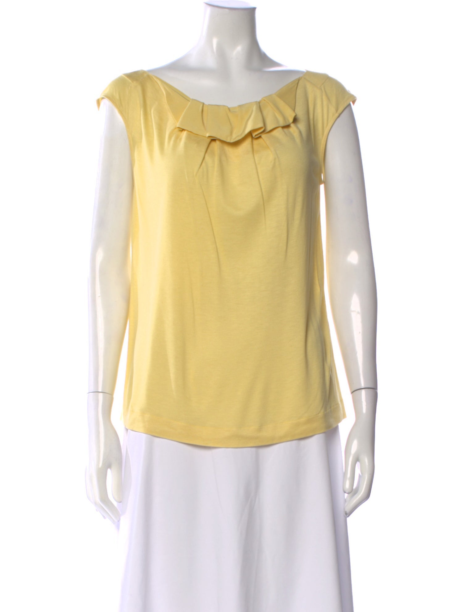 Fendi Vintage 2000's Top - Yellow Tops, Clothing - FEN434191 | The RealReal