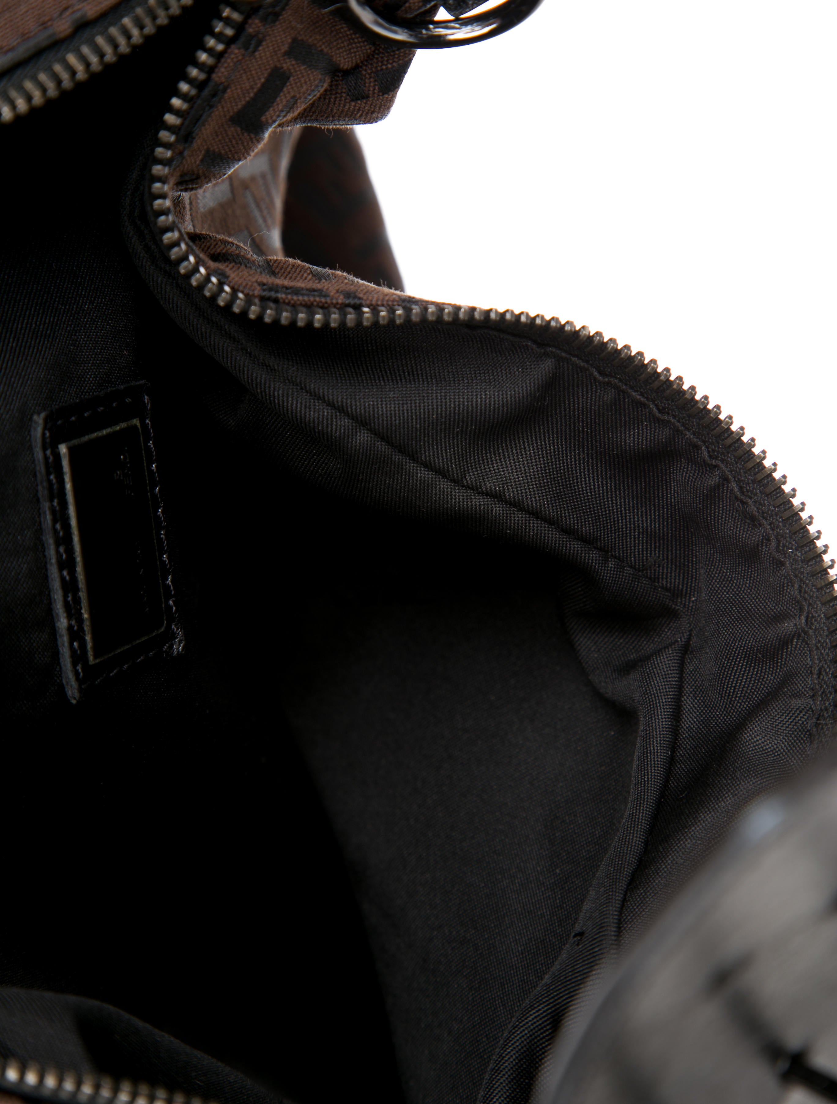 Fendi Zucchino Oyster Bag - Handbags - FEN55254 | The RealReal