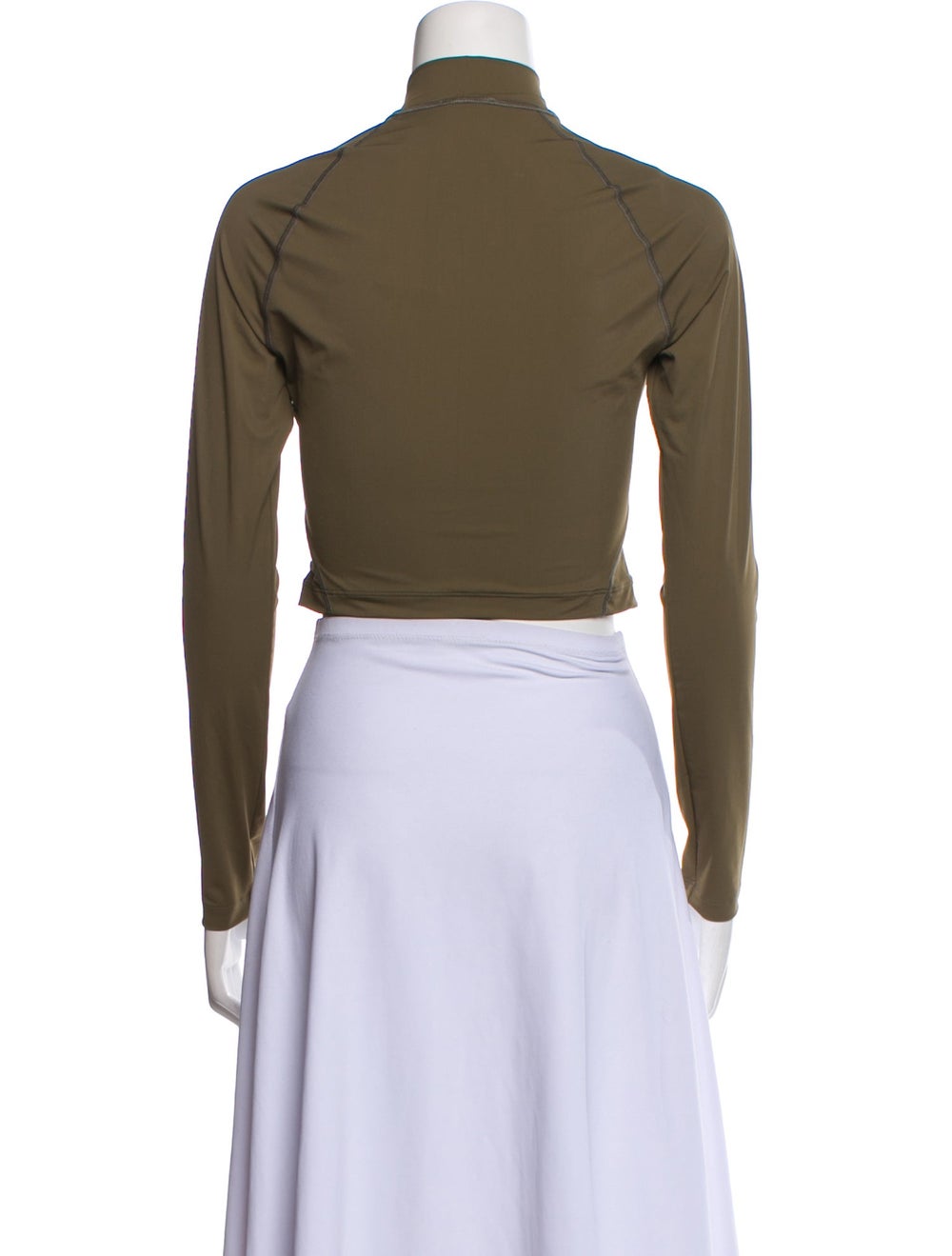 Fendi x Skims Top Green Graphic Print Swimwear is fin… - Gem