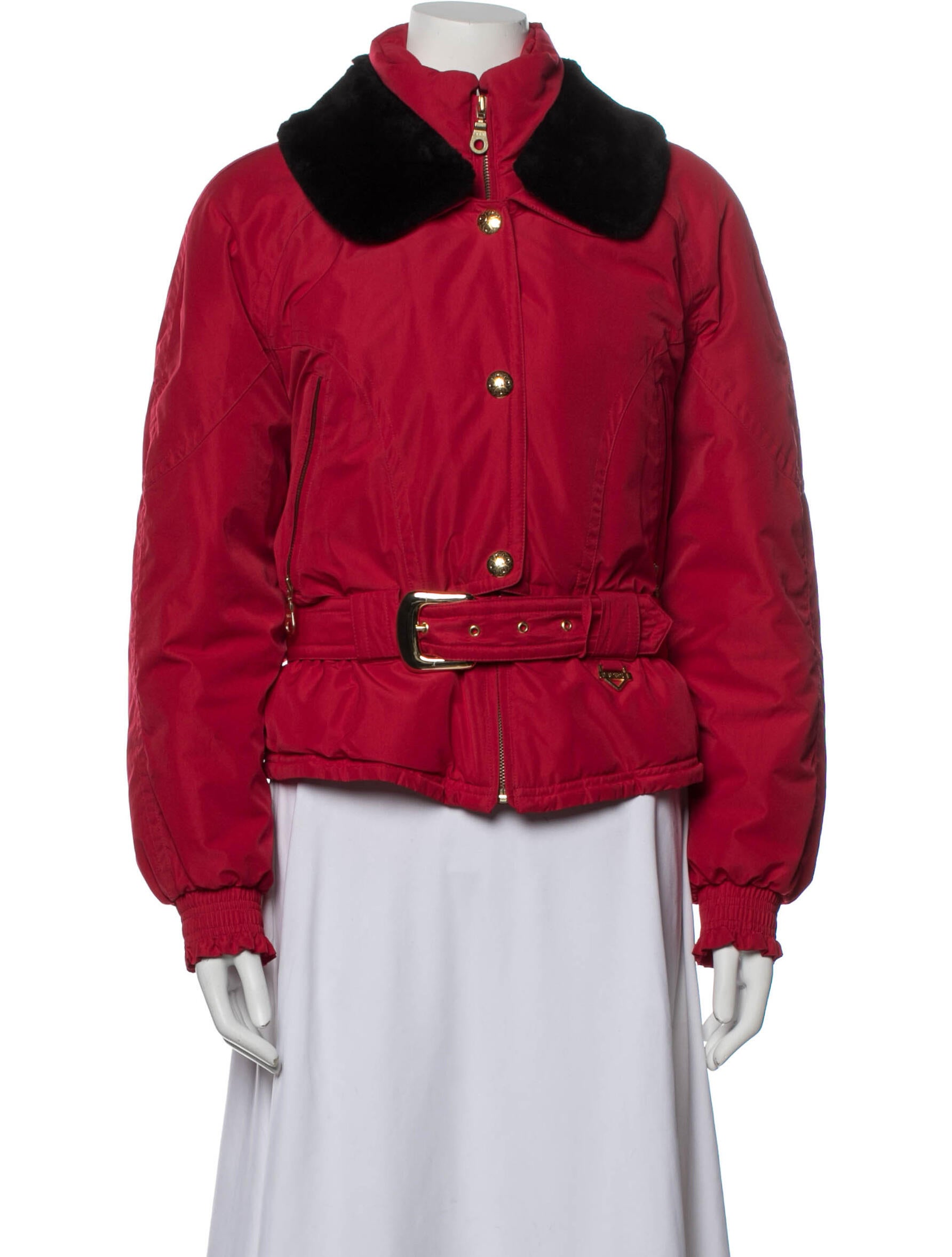 Fera Bomber Jacket - Red Jackets, Clothing - FERAA20138 | The RealReal