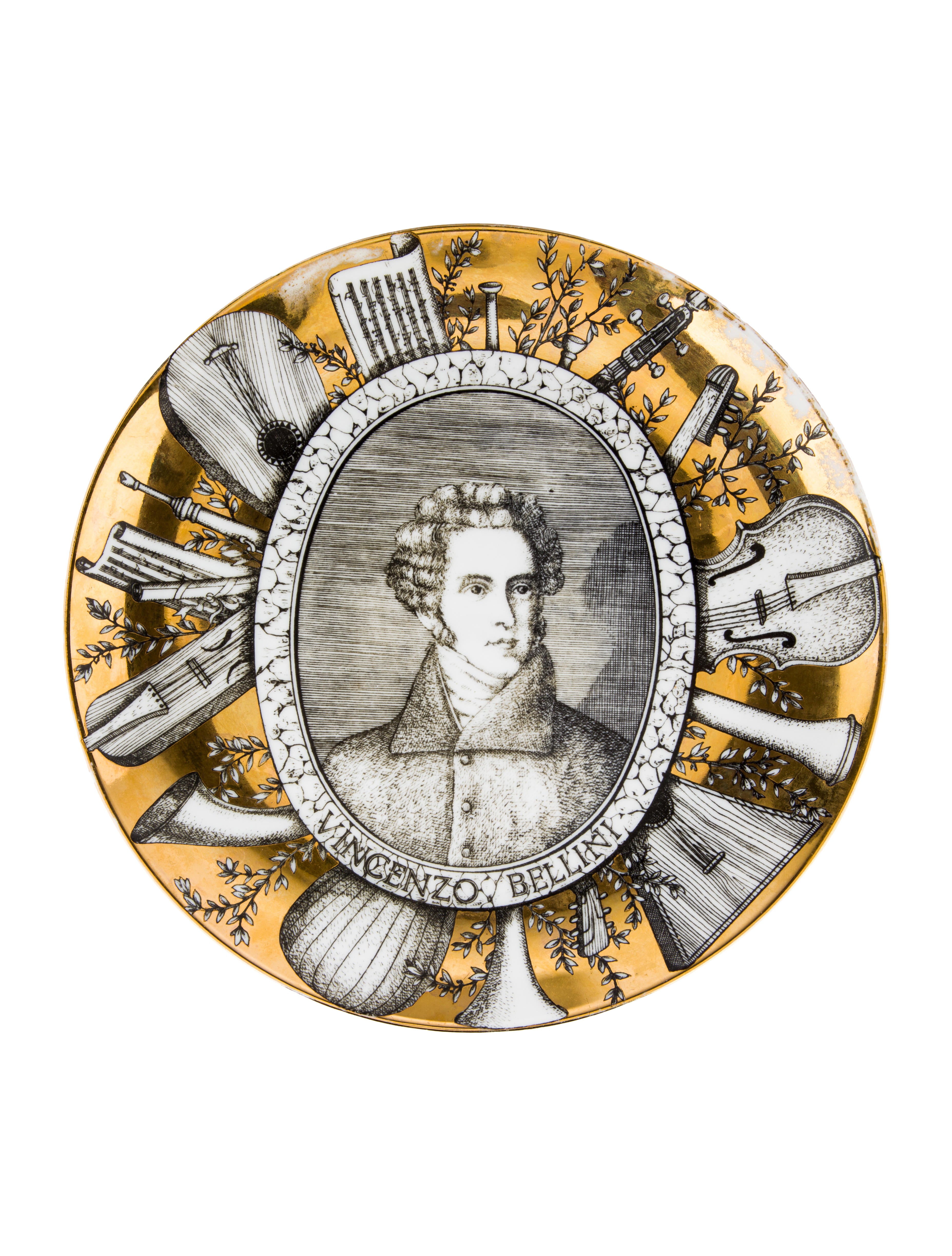 Fornasetti Louis Vuitton Plates | semashow.com