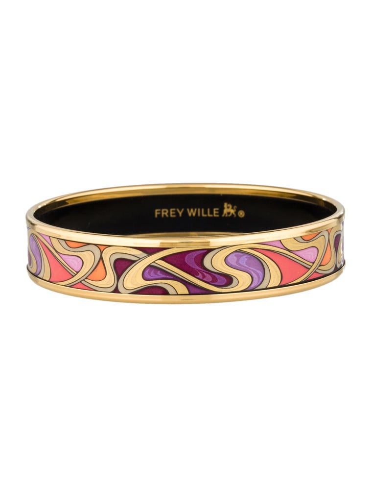 Frey Wille Enamel Bracelet - Gold - FJB20327 | The RealReal