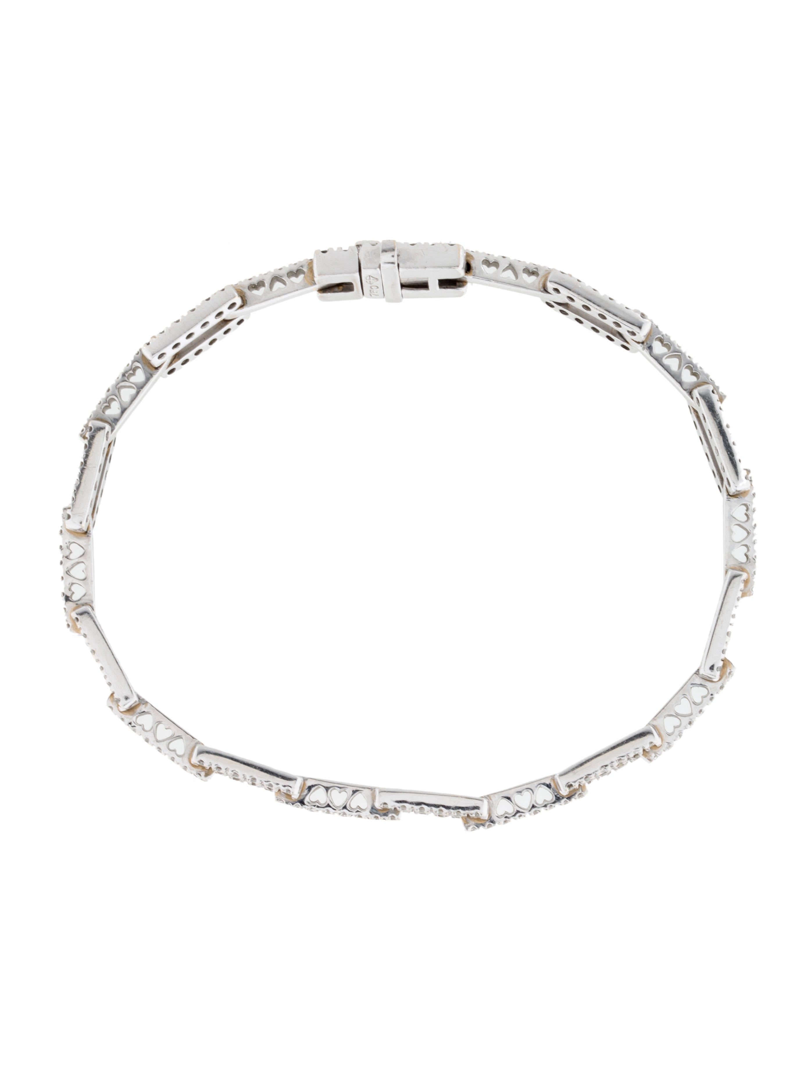 Diamond Link Bracelet - Bracelets - FJB23473 | The RealReal