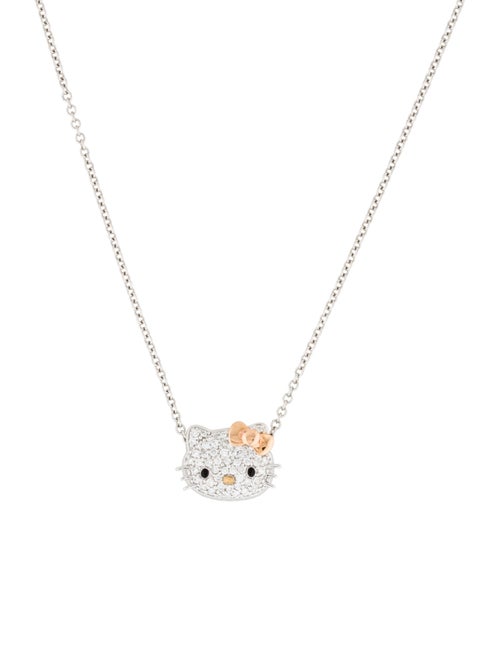 Hello Kitty Diamond Necklace - Necklaces - FJN26945 | The RealReal