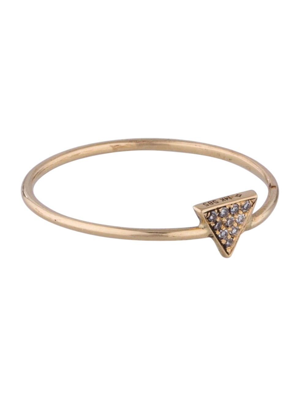 Diamond Triangle Ring - Rings - FJR24081 | The RealReal