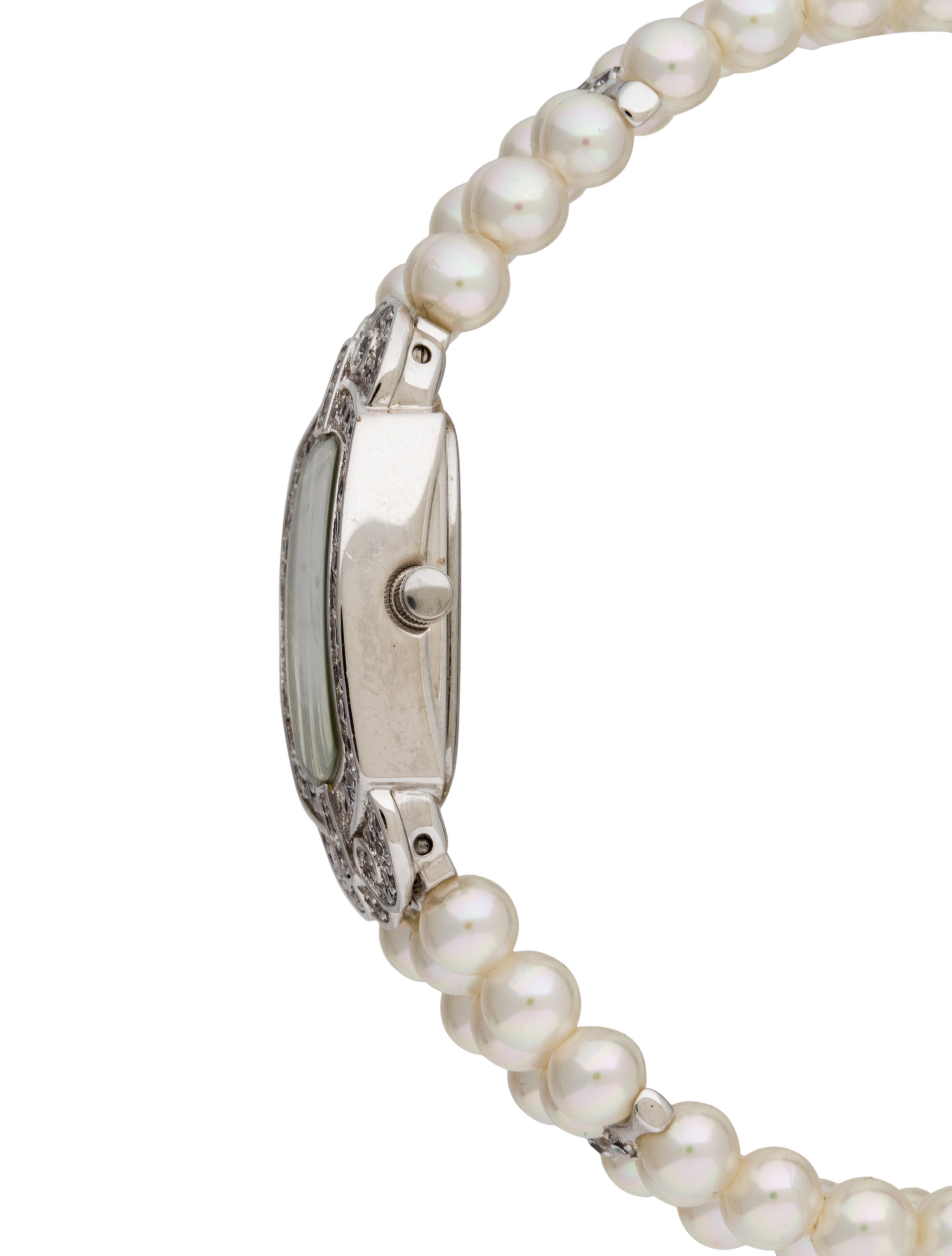 Majorica Pearl Bracelet Watch - Bracelet - FJW20176 | The RealReal