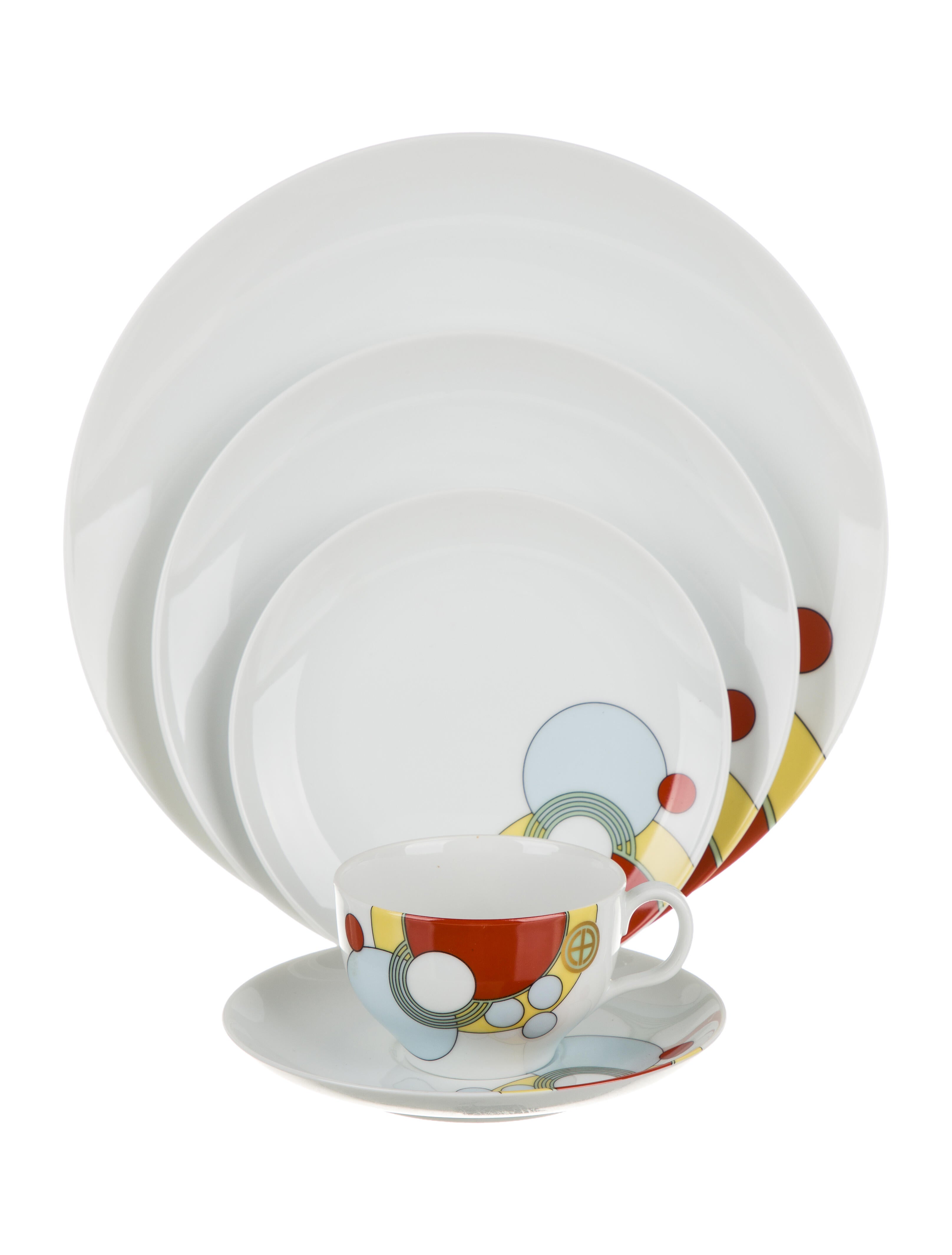 Frank Lloyd Wright 17-Piece Imperial Hotel by Noritake Tableware Set ...
