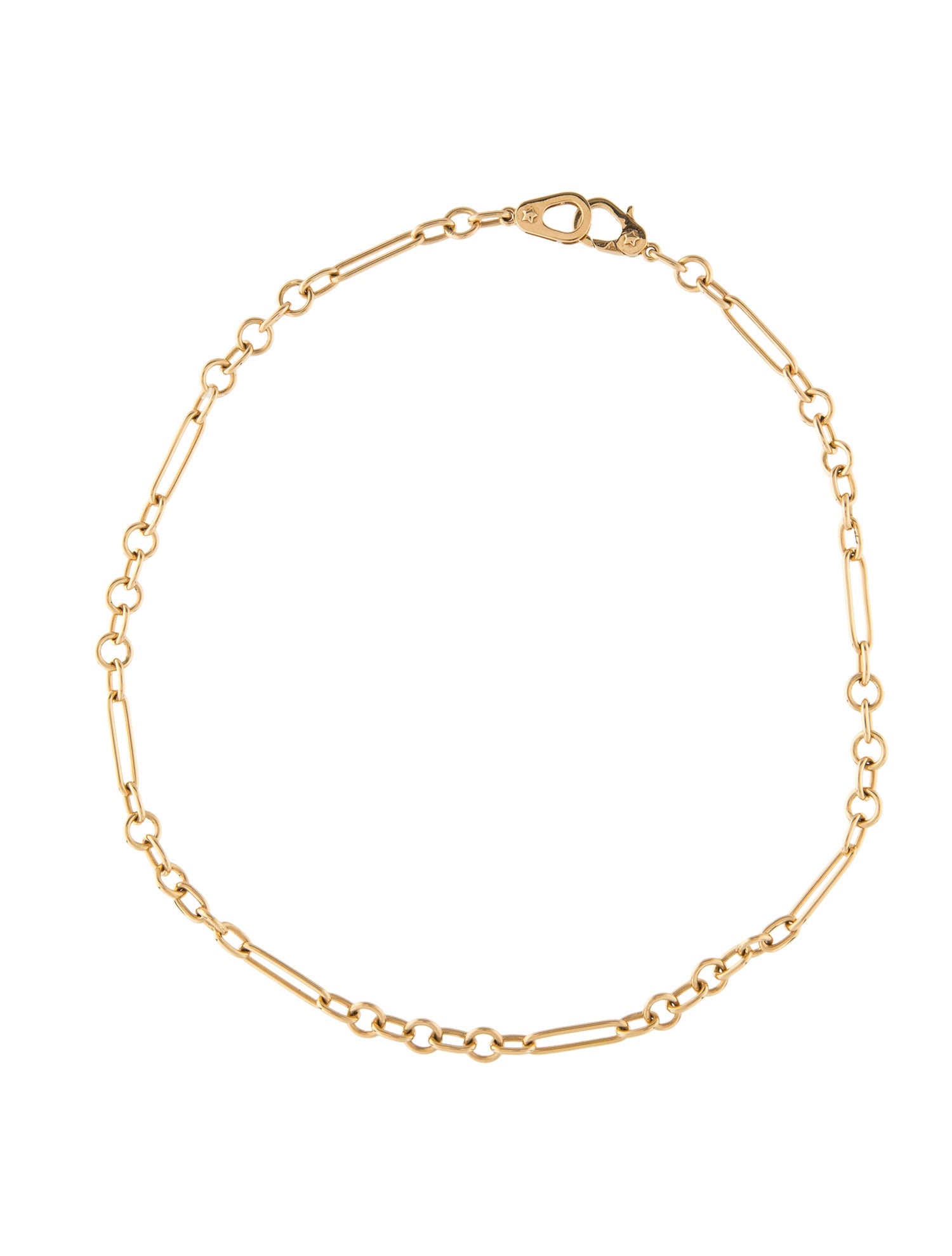 Anine Bing Gradual Chain Necklace - 14K Yellow Gold-Plated Chain ...