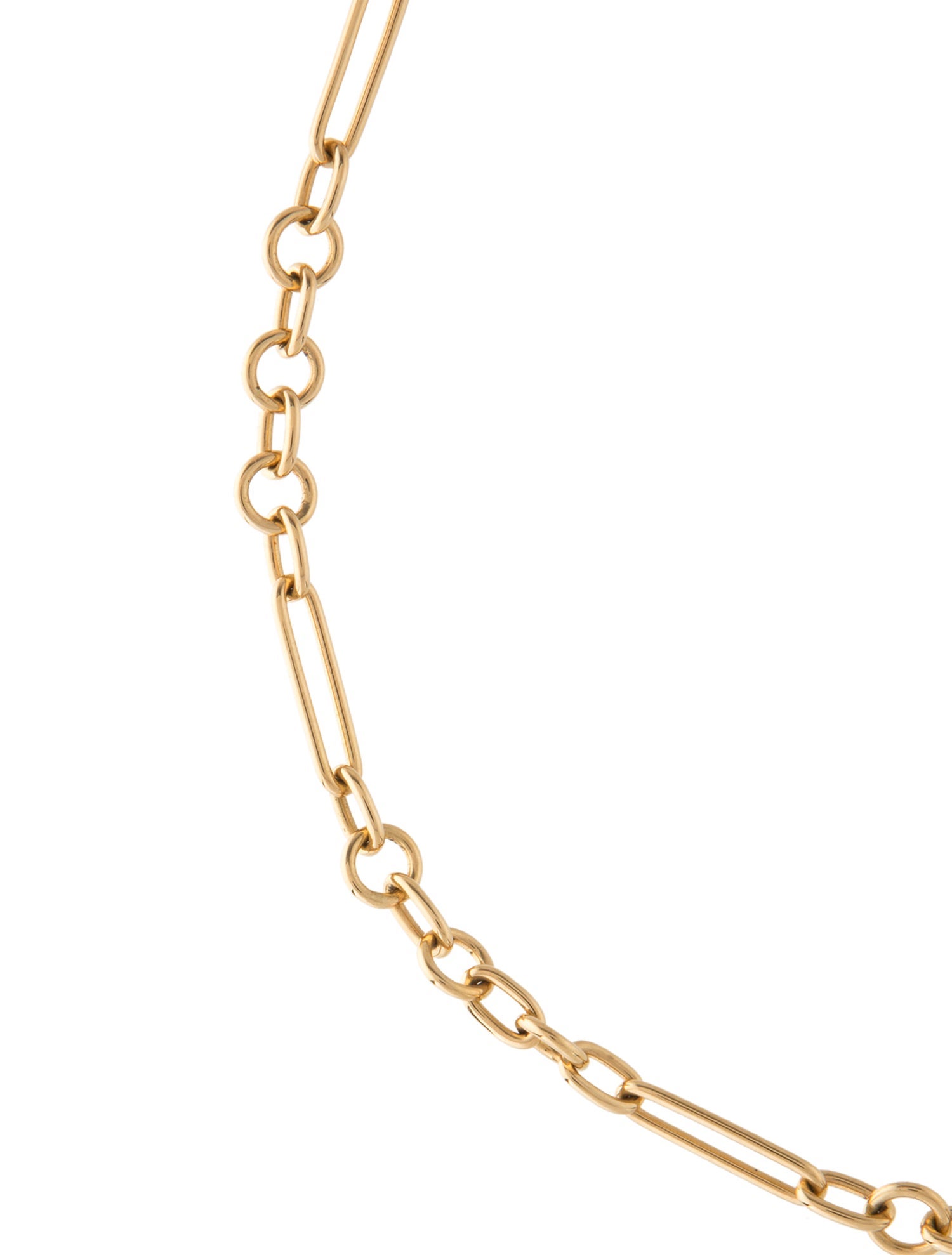 Anine Bing Gradual Chain Necklace - 14K Yellow Gold-Plated Chain ...
